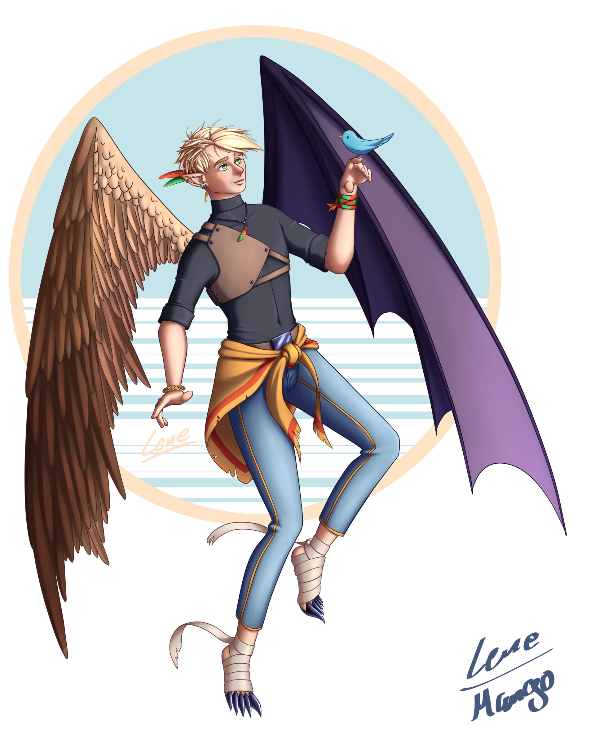 ArtStation - Flaer the Air Elemental