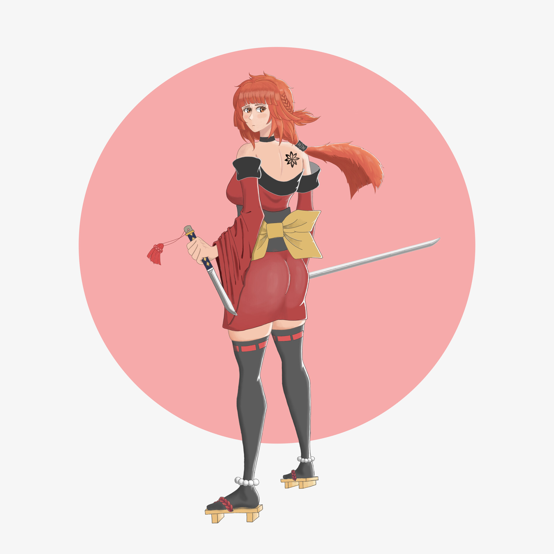 ArtStation - Female Assassin concept.