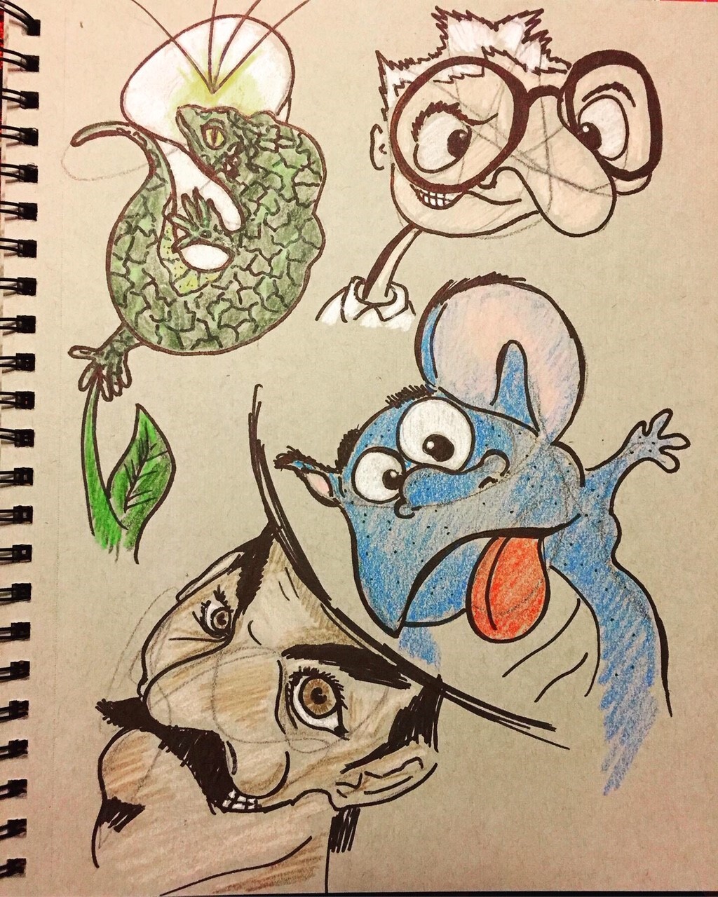 ArtStation - Sketchbook Challenge: Scribble