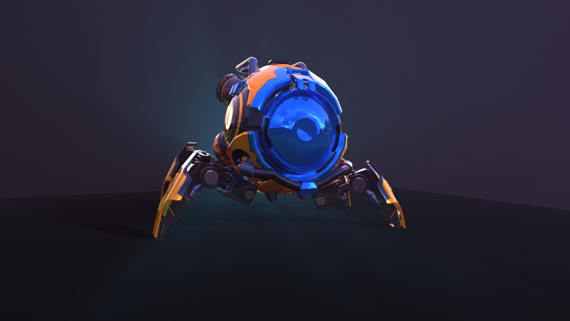 ArtStation - Spider Robot