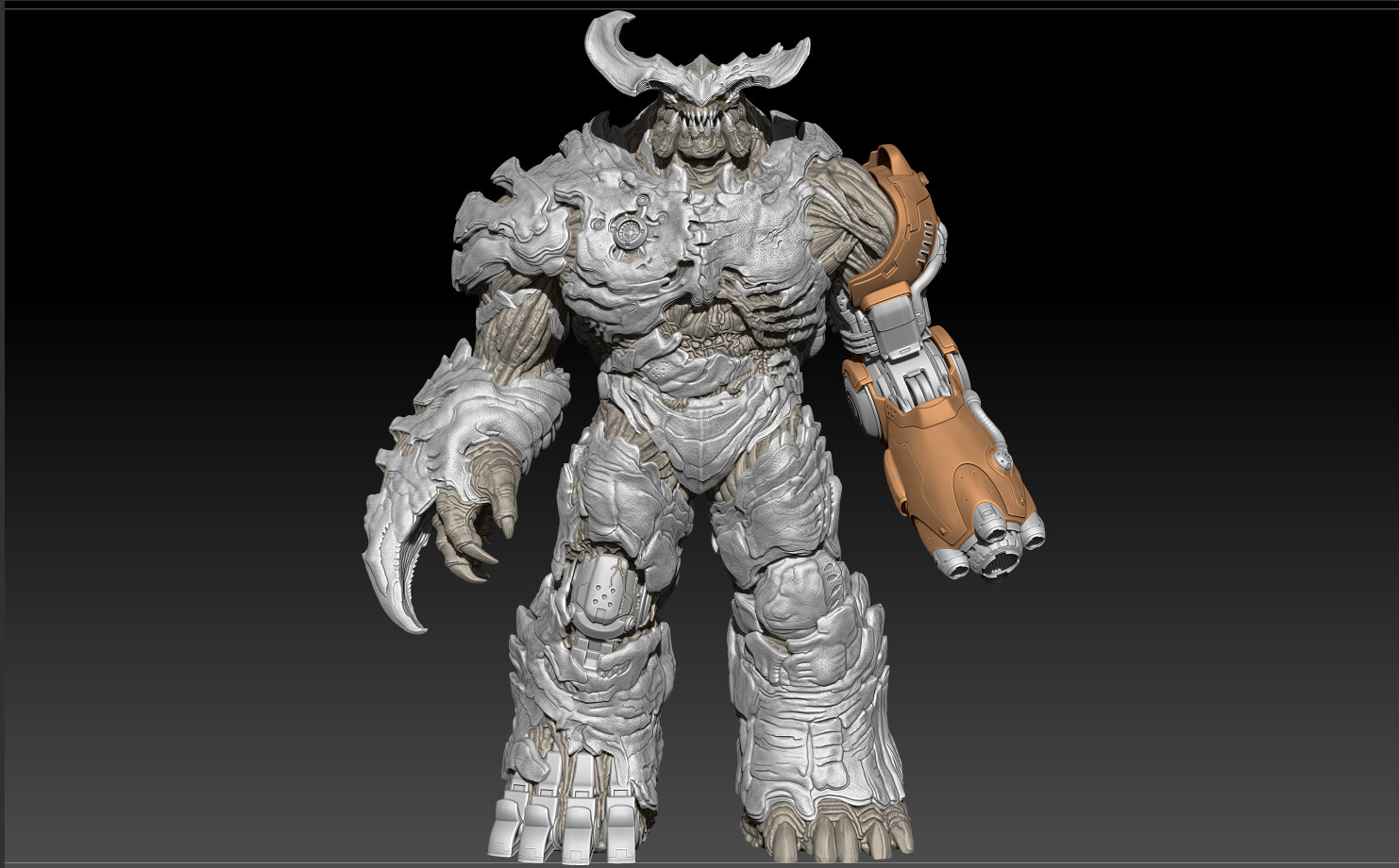 Antonio Jiménez - 2016 Cyberdemon Zbrush