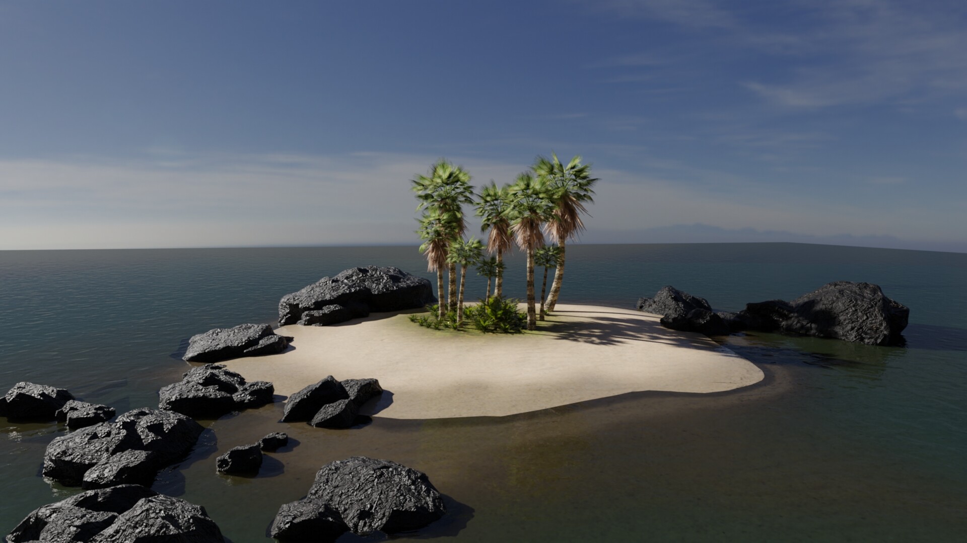 ArtStation - Island Scene "Scene 37".