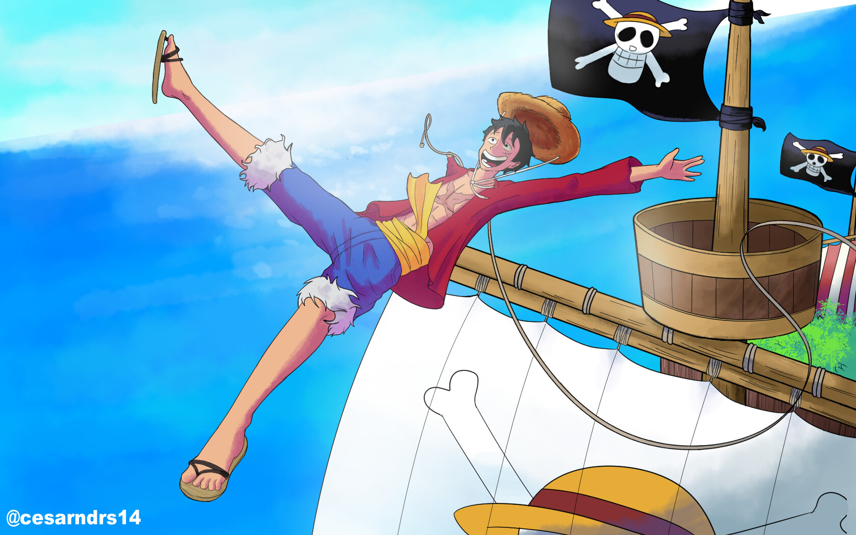 ArtStation - One Piece Fan Art