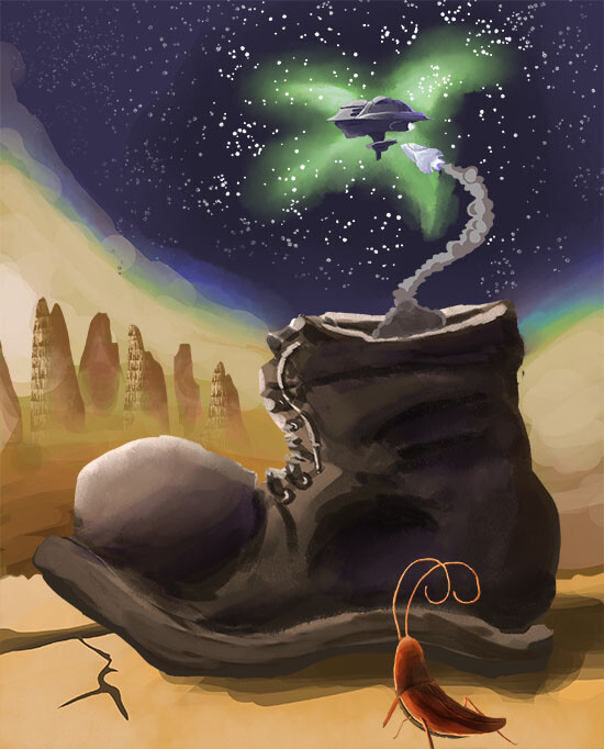 wall e plant drawing