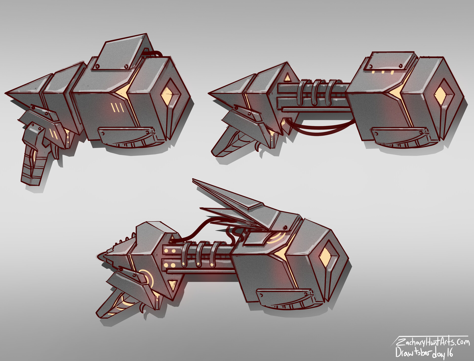 ArtStation - drawtober days 16-31