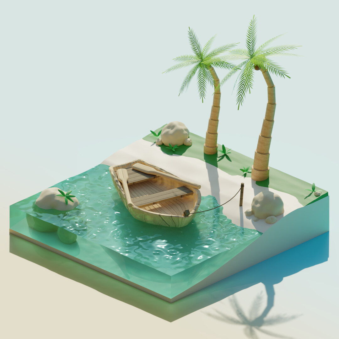 ArtStation - Beach tutorial