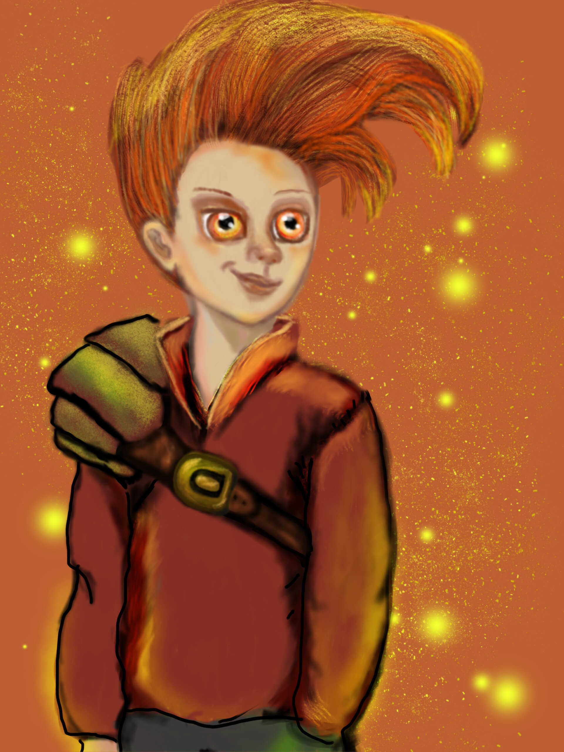 ArtStation - A smirk