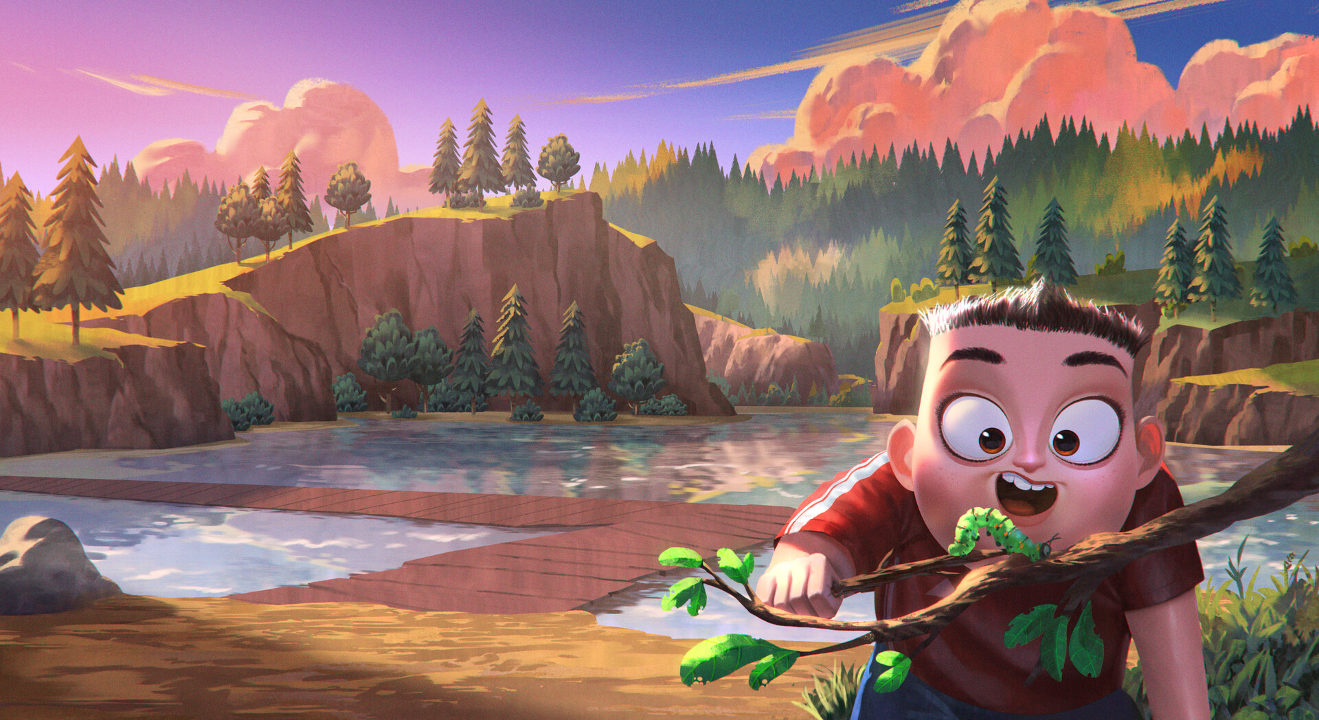 ArtStation - Camp Baker