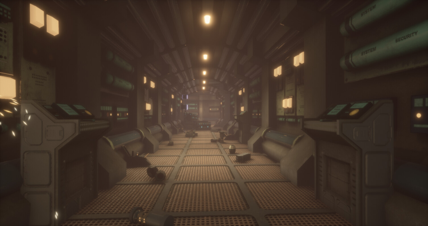 ArtStation - Corridor SF Project