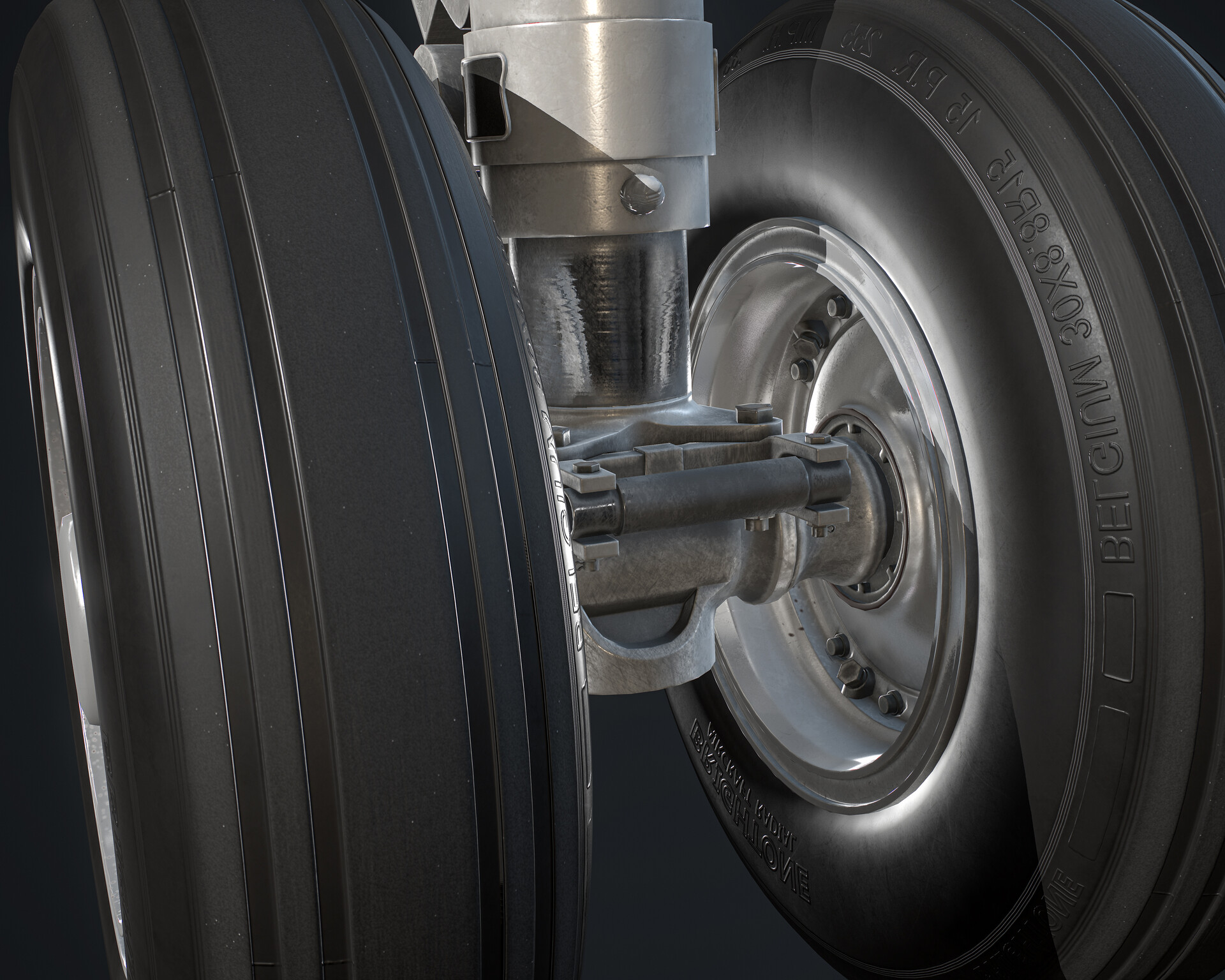 Vladislav Svilpe - Airbus A320 Front Landing Gear