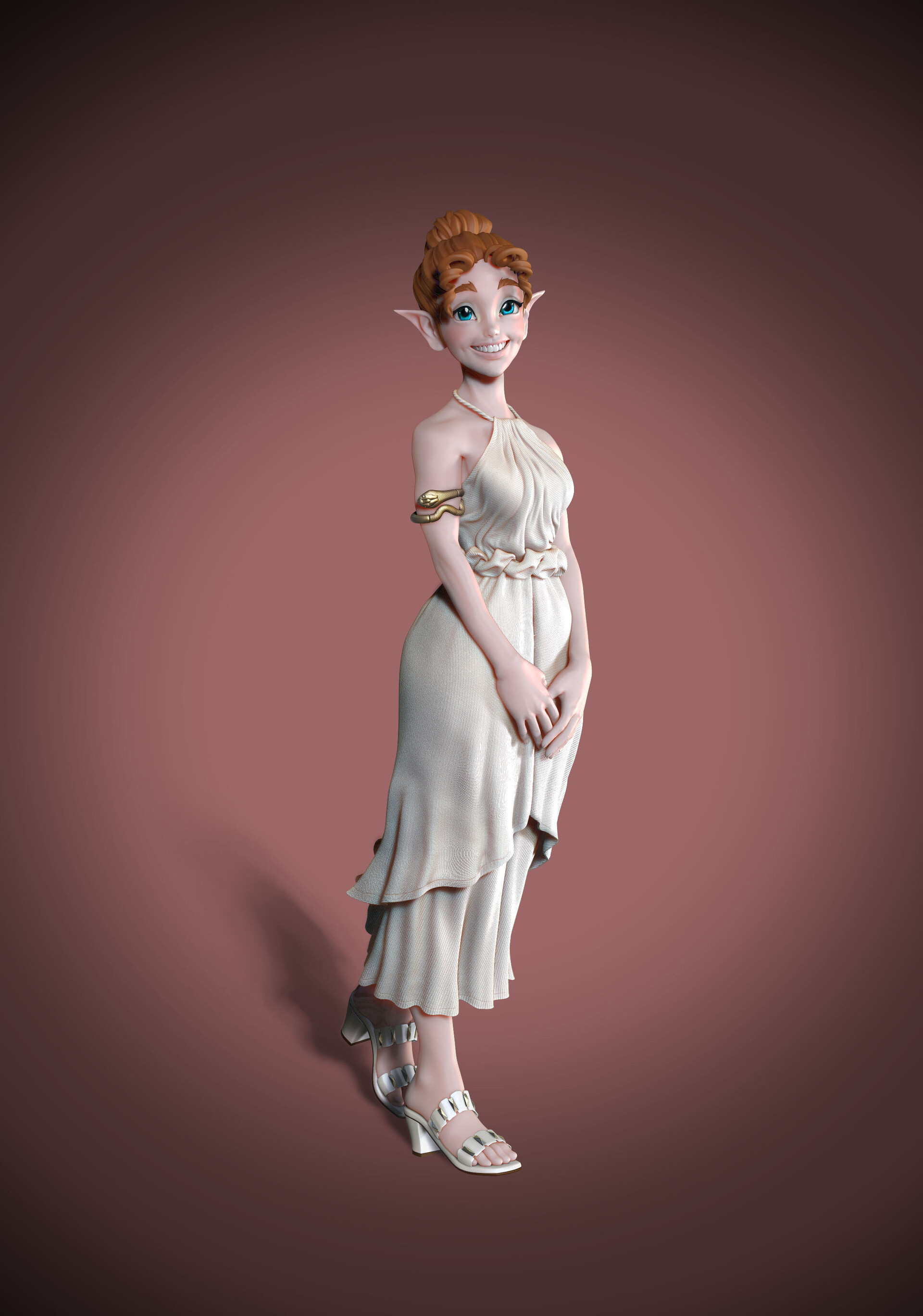 ArtStation - Disney goddess concept