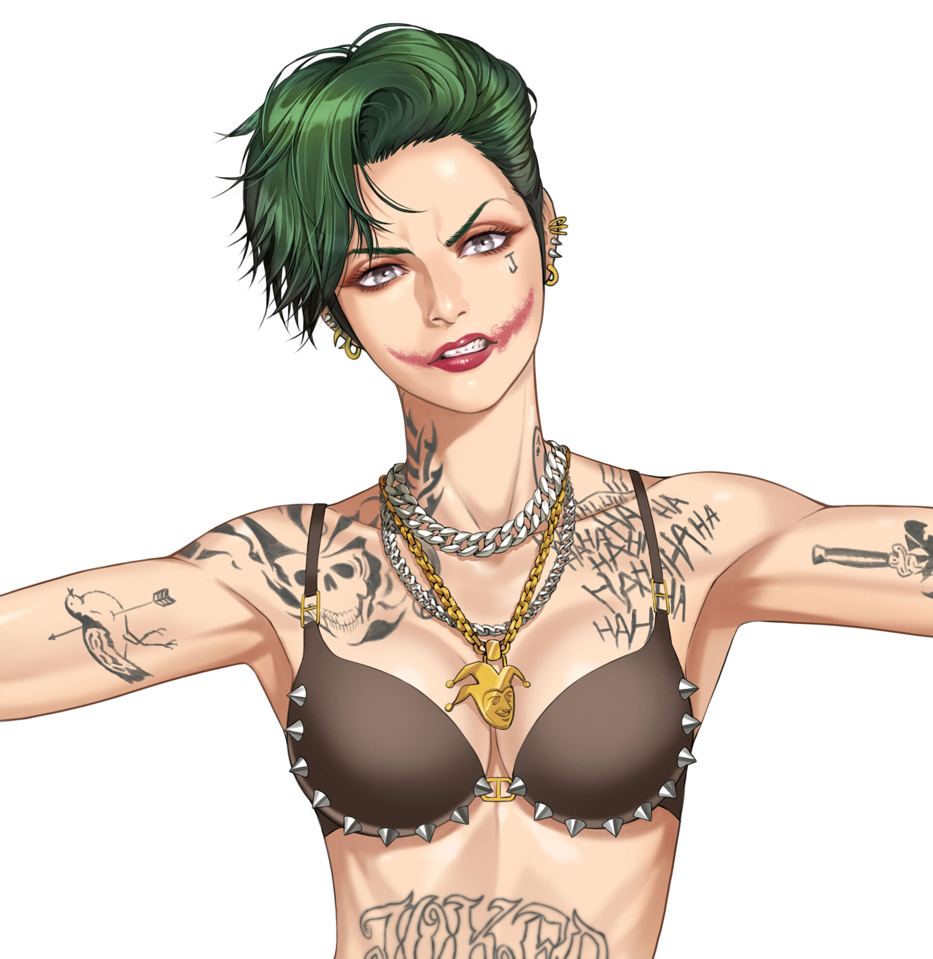 Artstation Batwomanandjoker