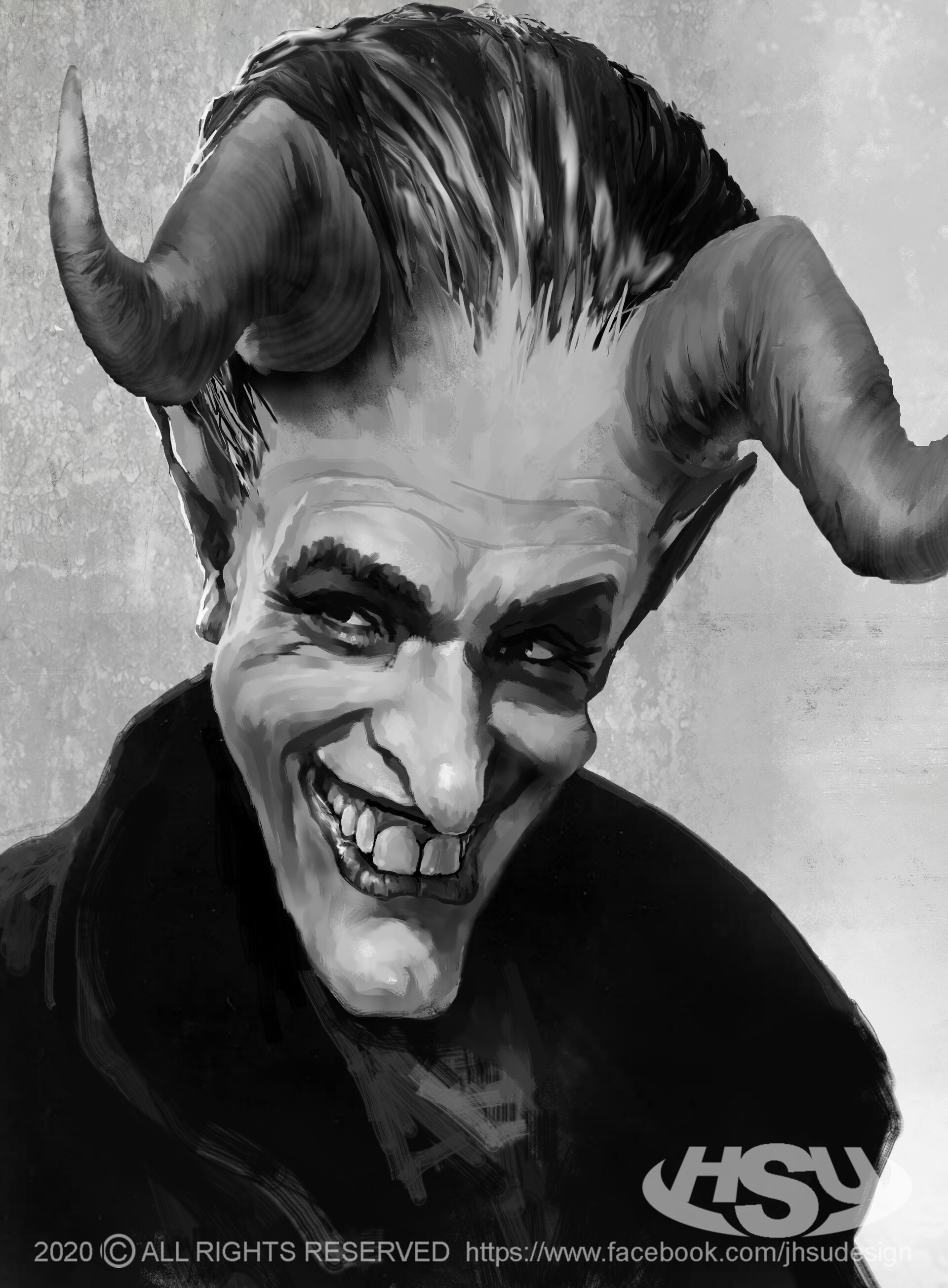 ArtStation - Demon Smirk