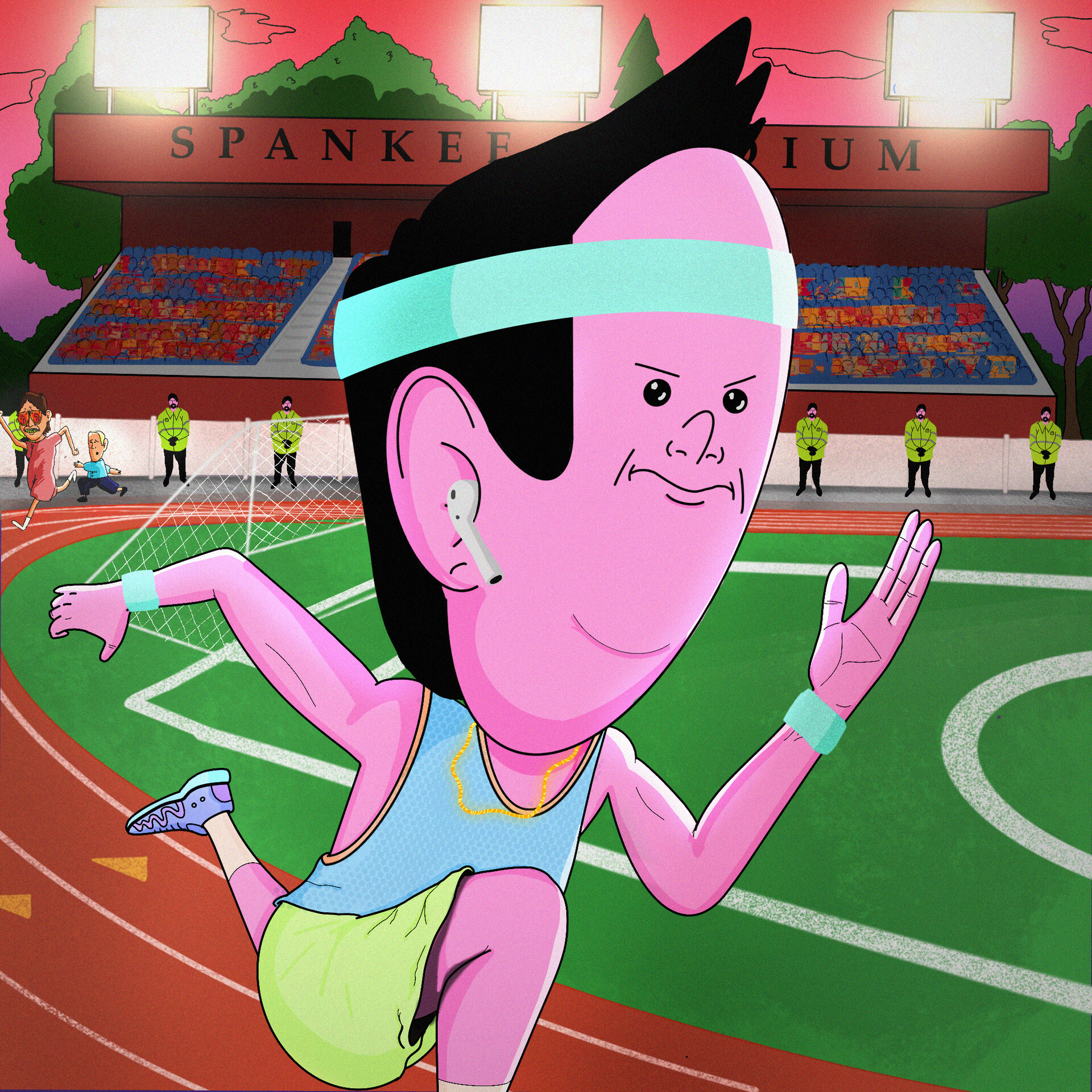 ArtStation - Running from responsibility