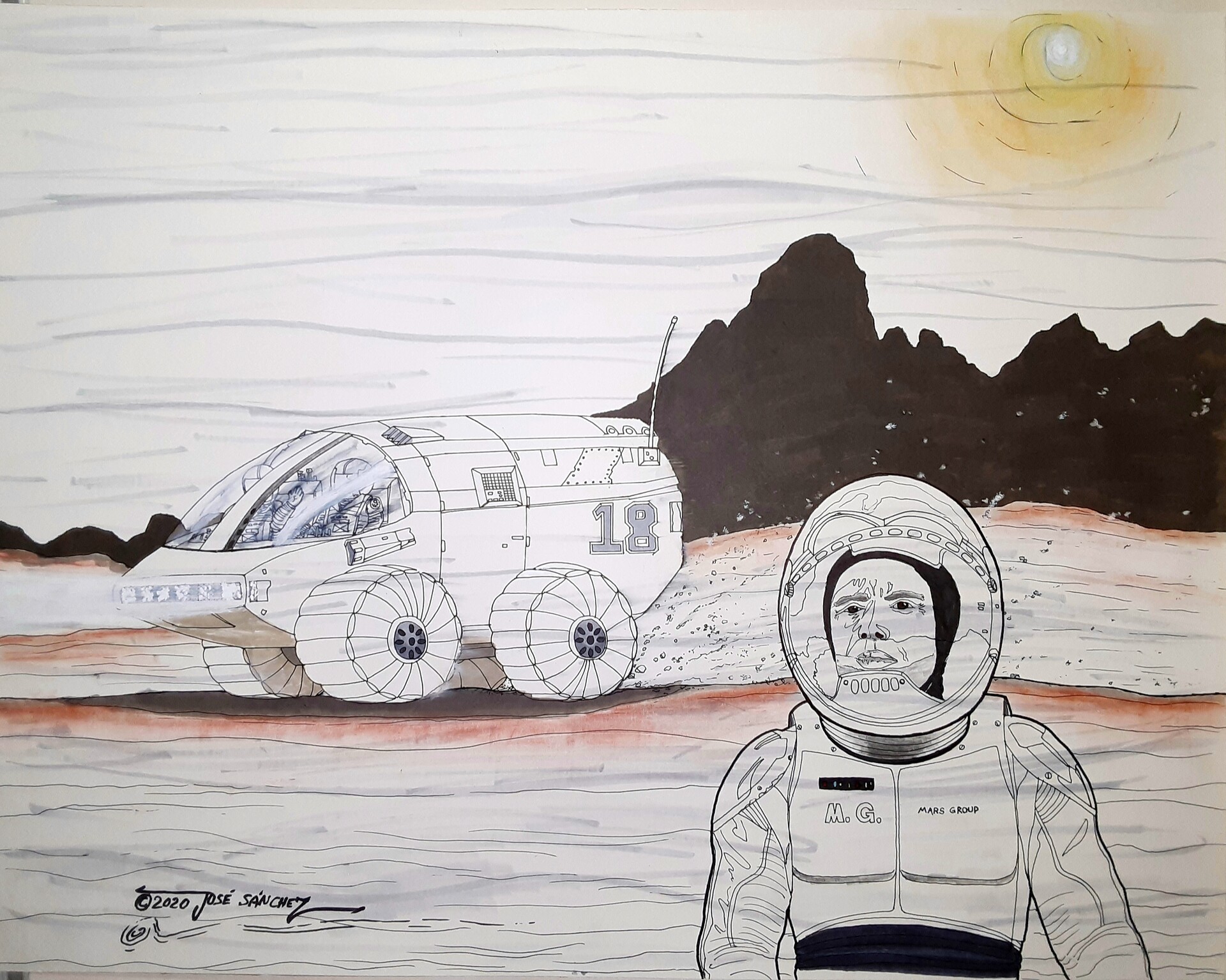 ArtStation - Mars Group : Through Wispy Winds