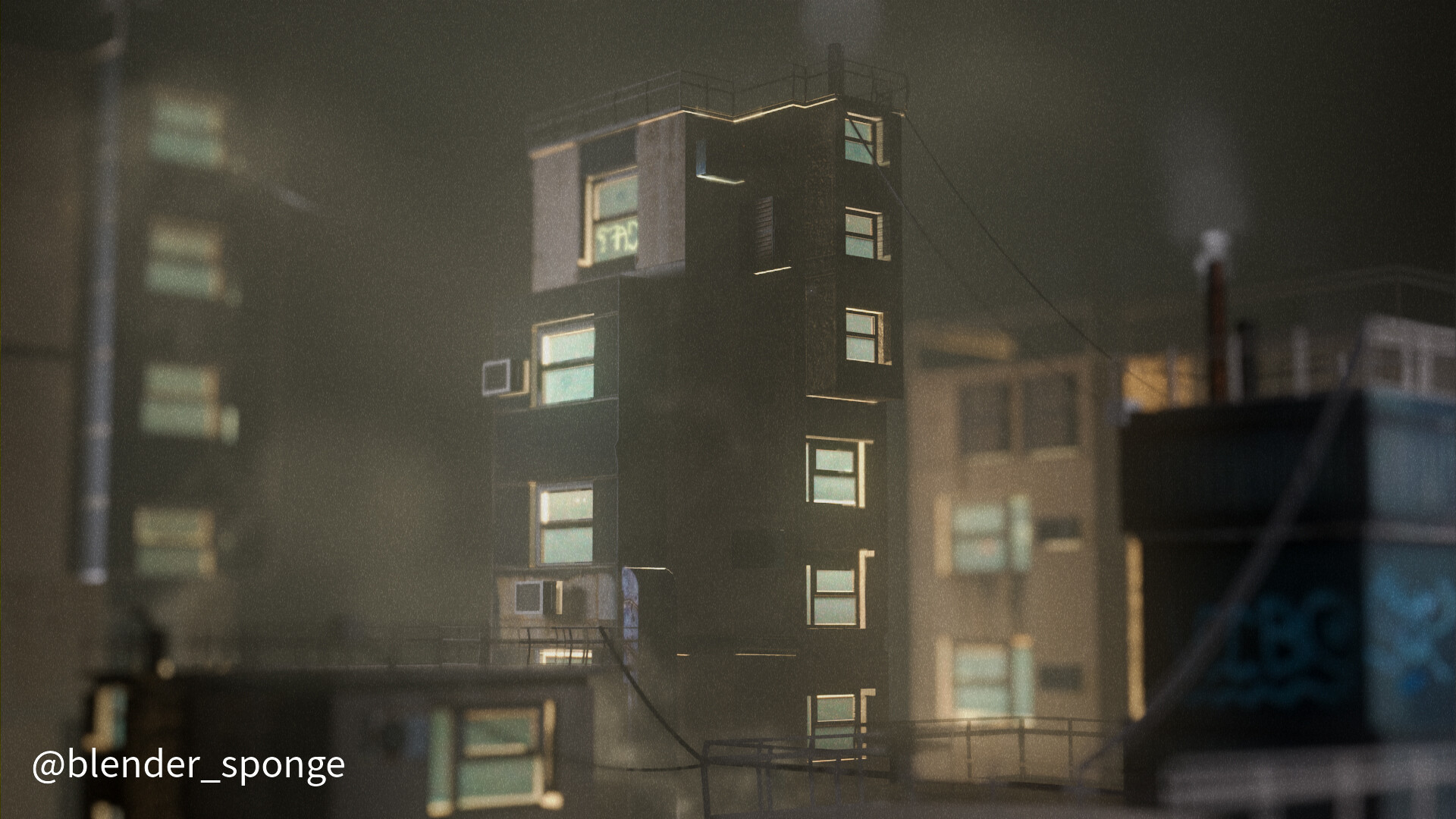 ArtStation - City Buildings