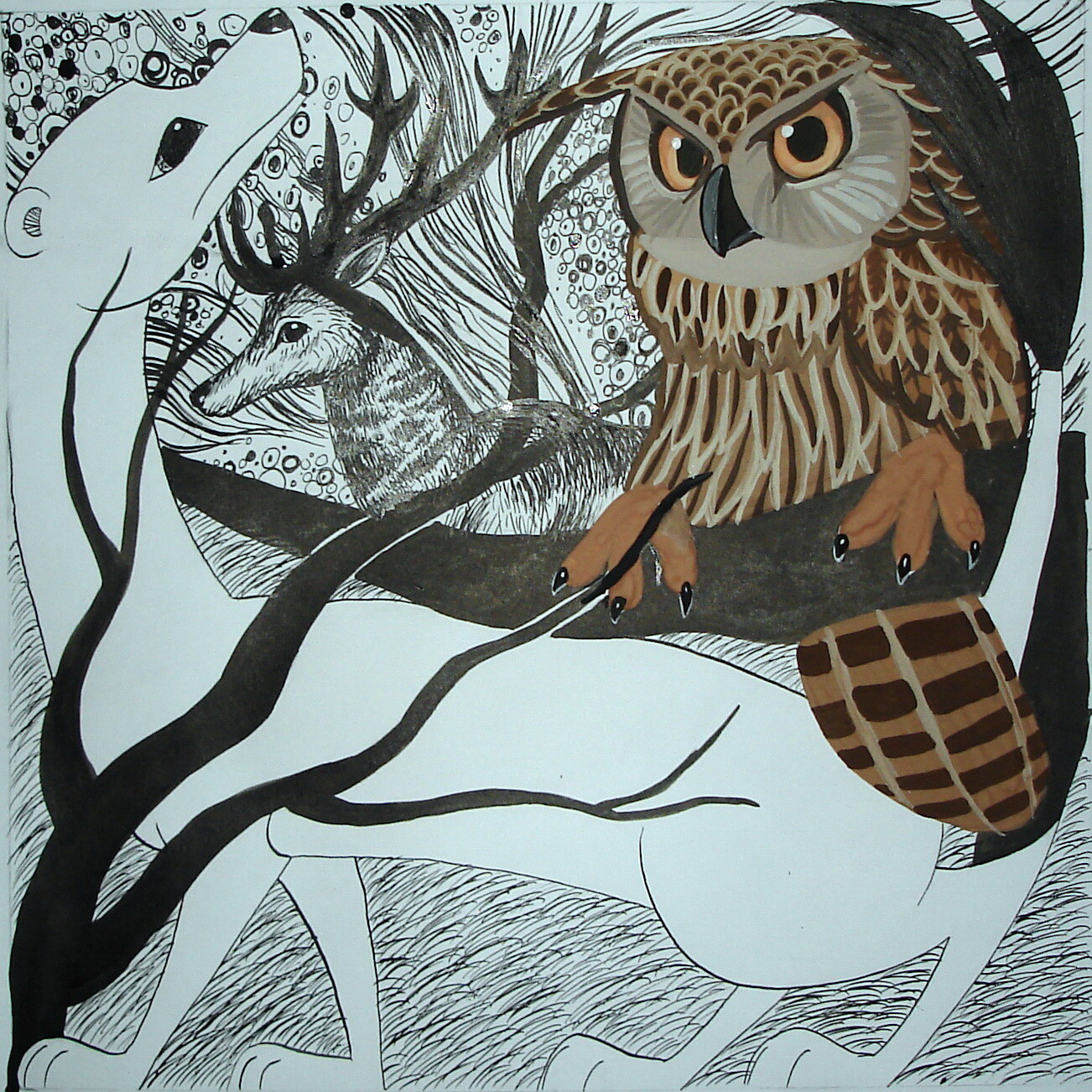 ArtStation - [OLD] Composition with animals