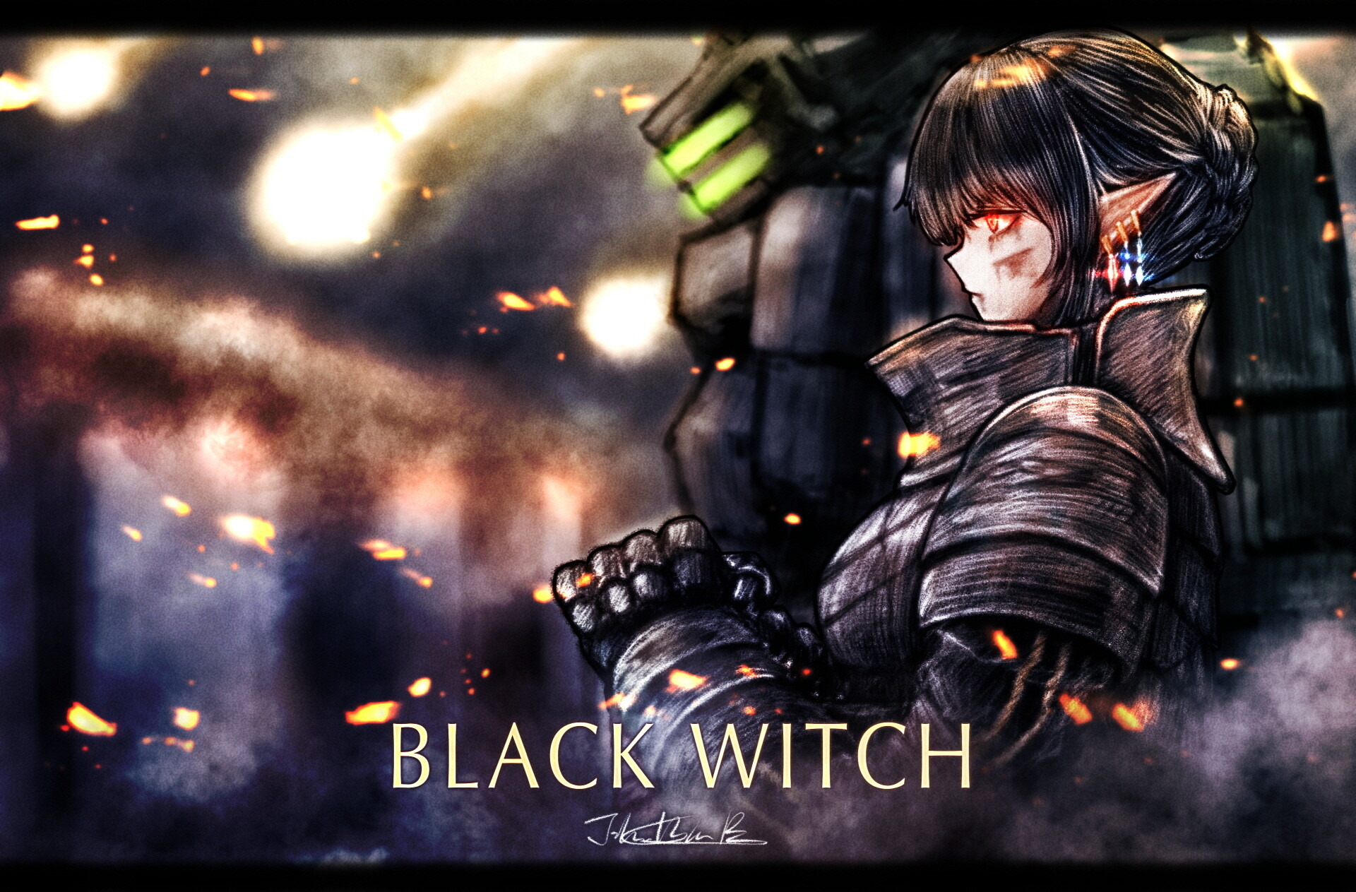 ArtStation - Black Witch