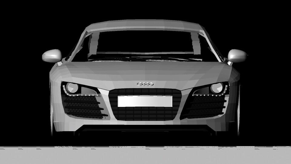 ArtStation - 3D Modeling (Audi R8 Maya render)