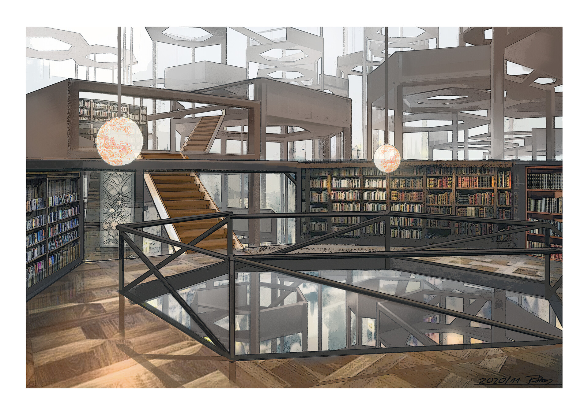 ArtStation - Library of Babel