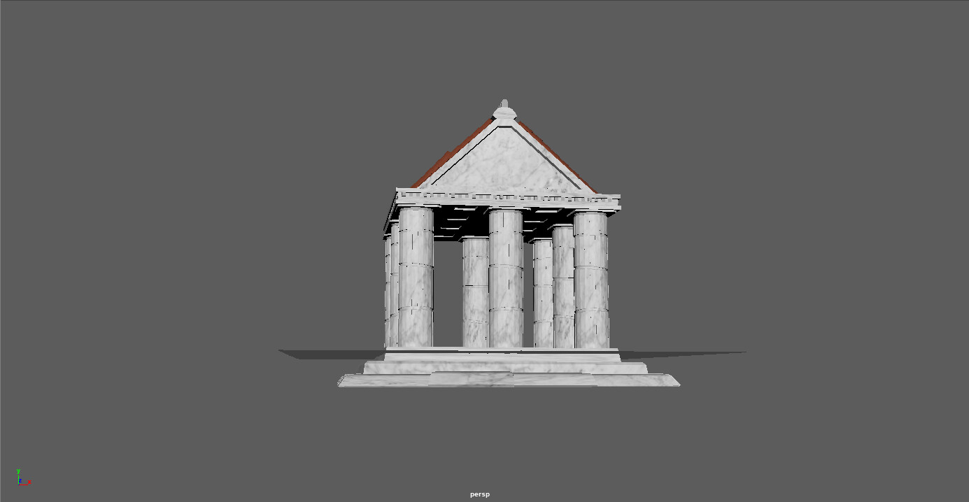ArtStation - Greek Temple