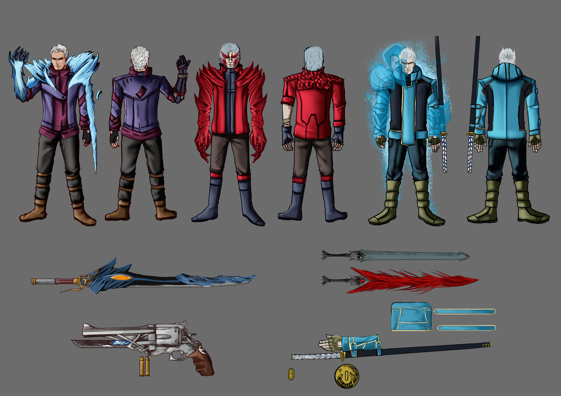 ArtStation - Re-design for DMC