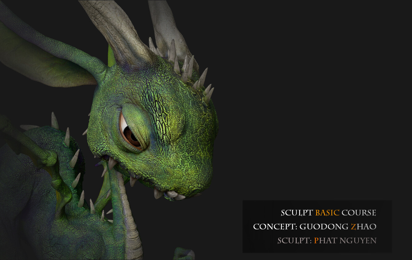 ArtStation - Baby dragon