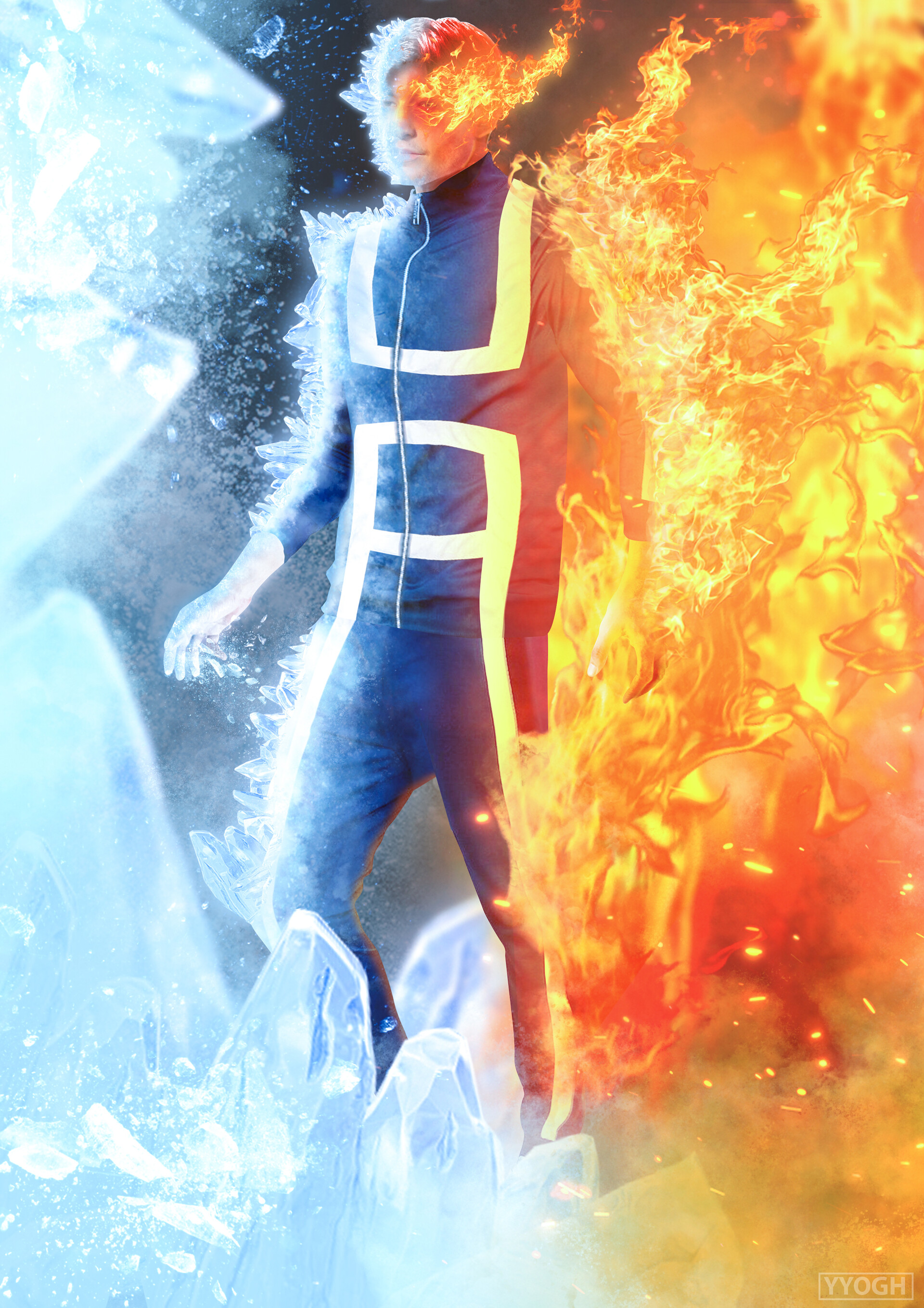 ArtStation - Todoroki Shoto (My Hero Academia)