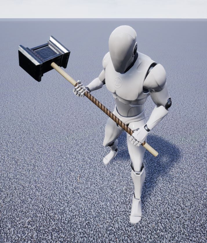 Jamie Cunningham - Medieval Two Handed War Hammer