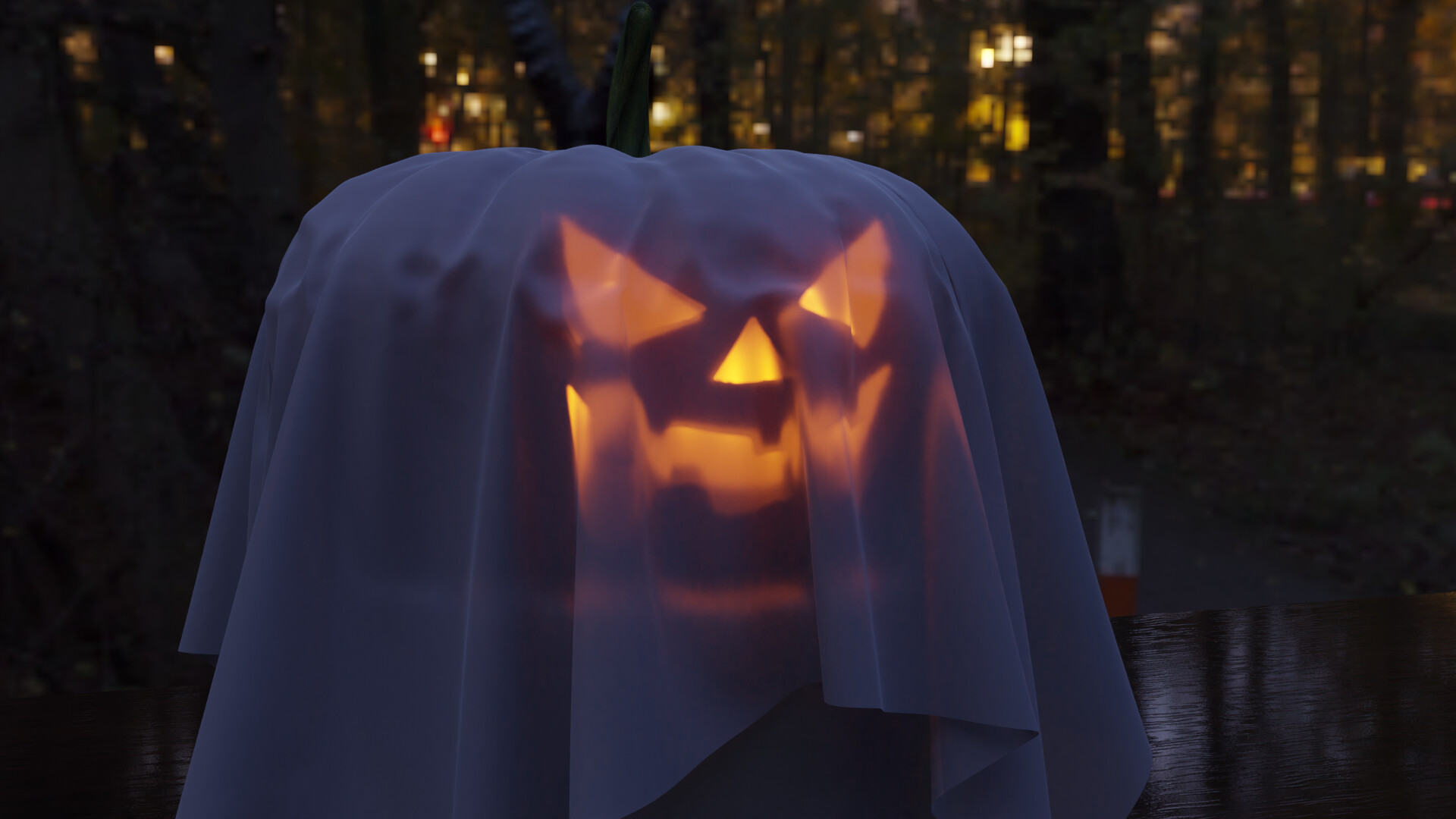 ArtStation - pumpkin ghost