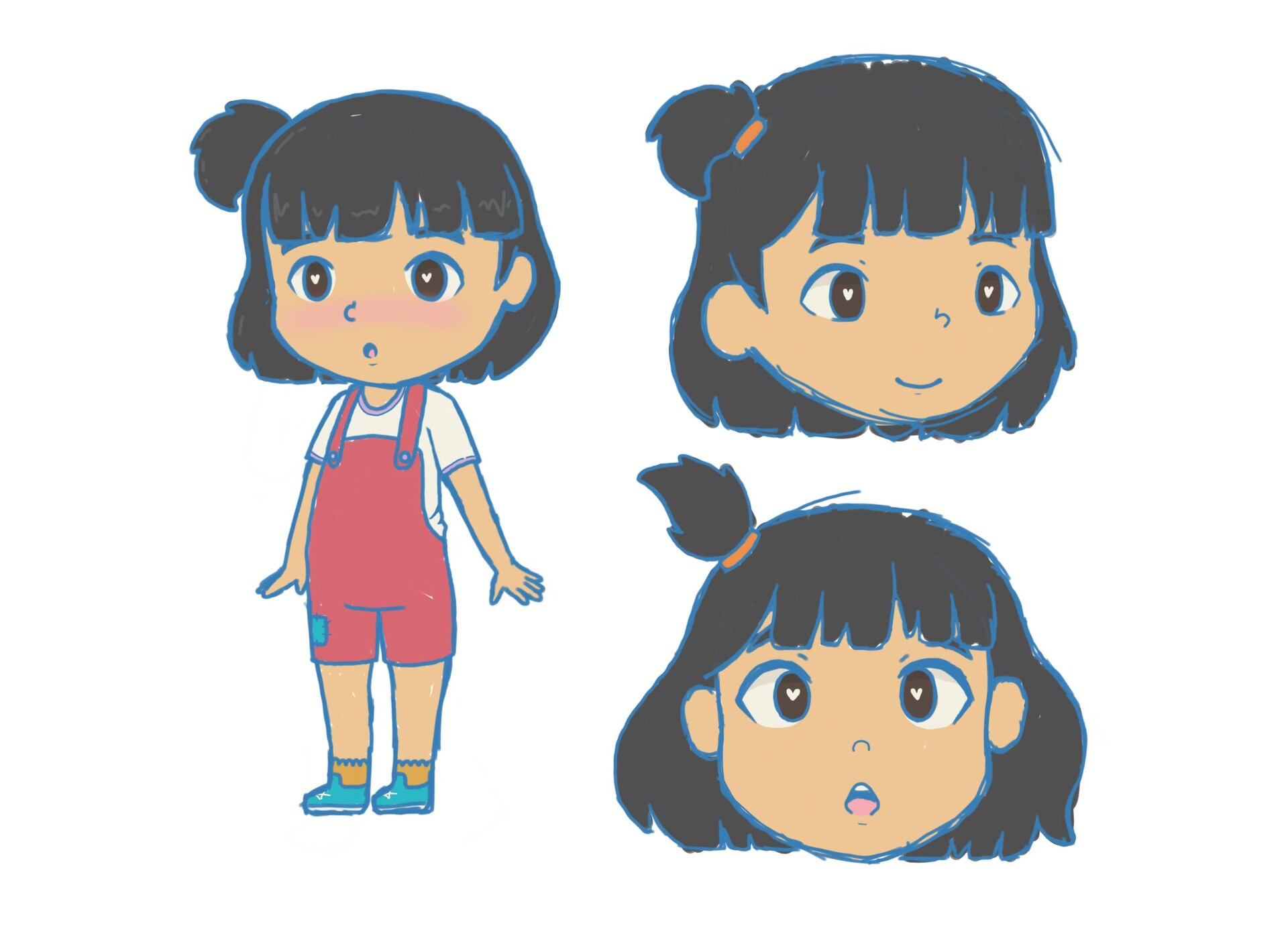 ArtStation - Dorothy Character Design Sketches