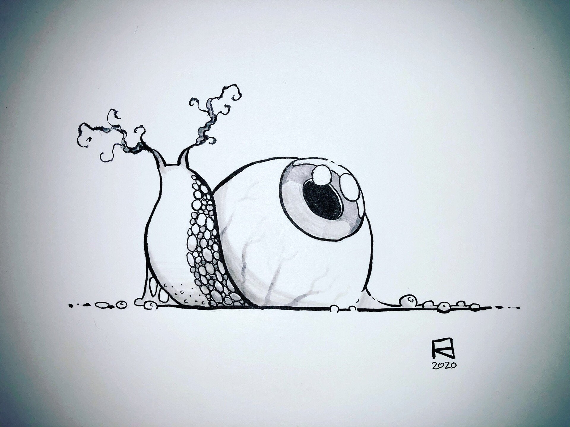 ArtStation - Inktober 2020 - Day 11 - Disgusting
