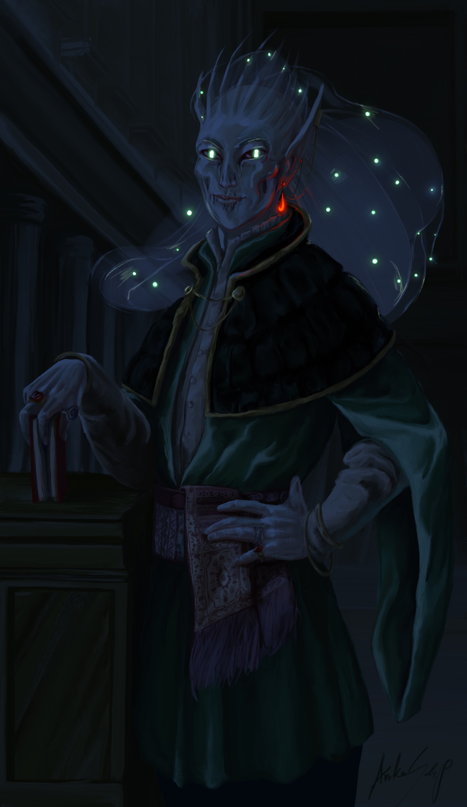 ArtStation - Azoth - changeling sorcerer