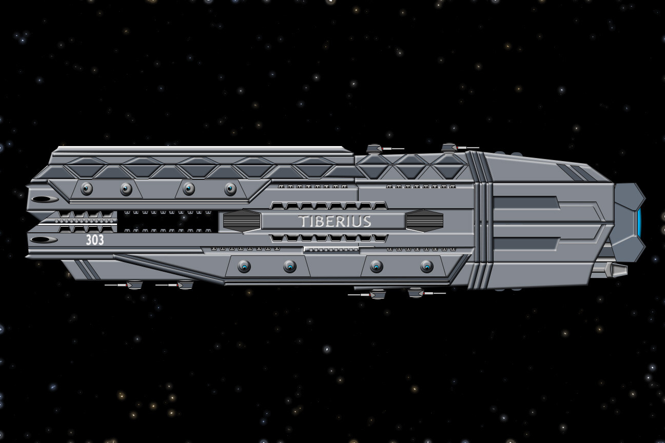 ArtStation - Romulus-Class Carrier