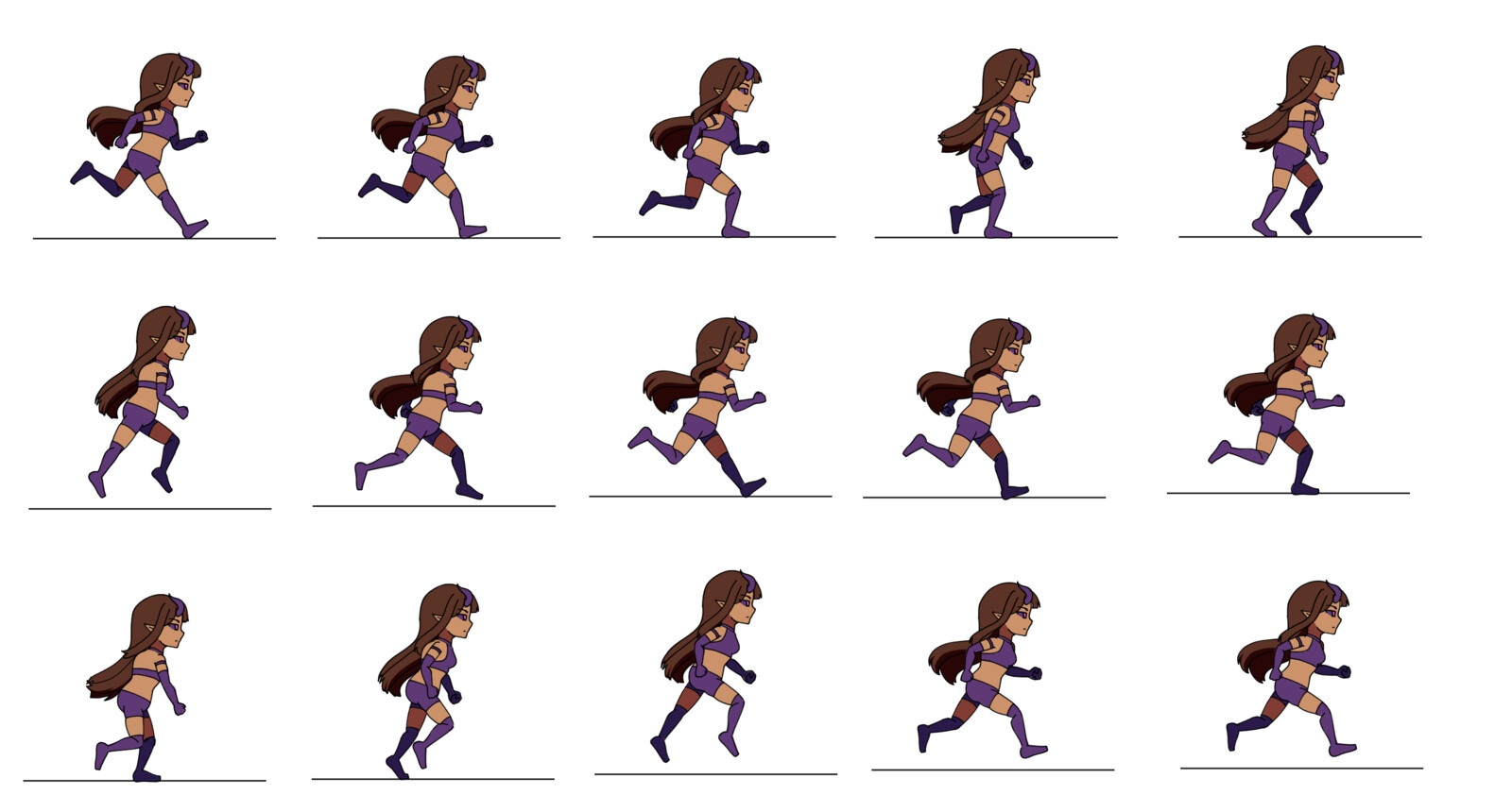 Valerie Reed - Running Animation Test