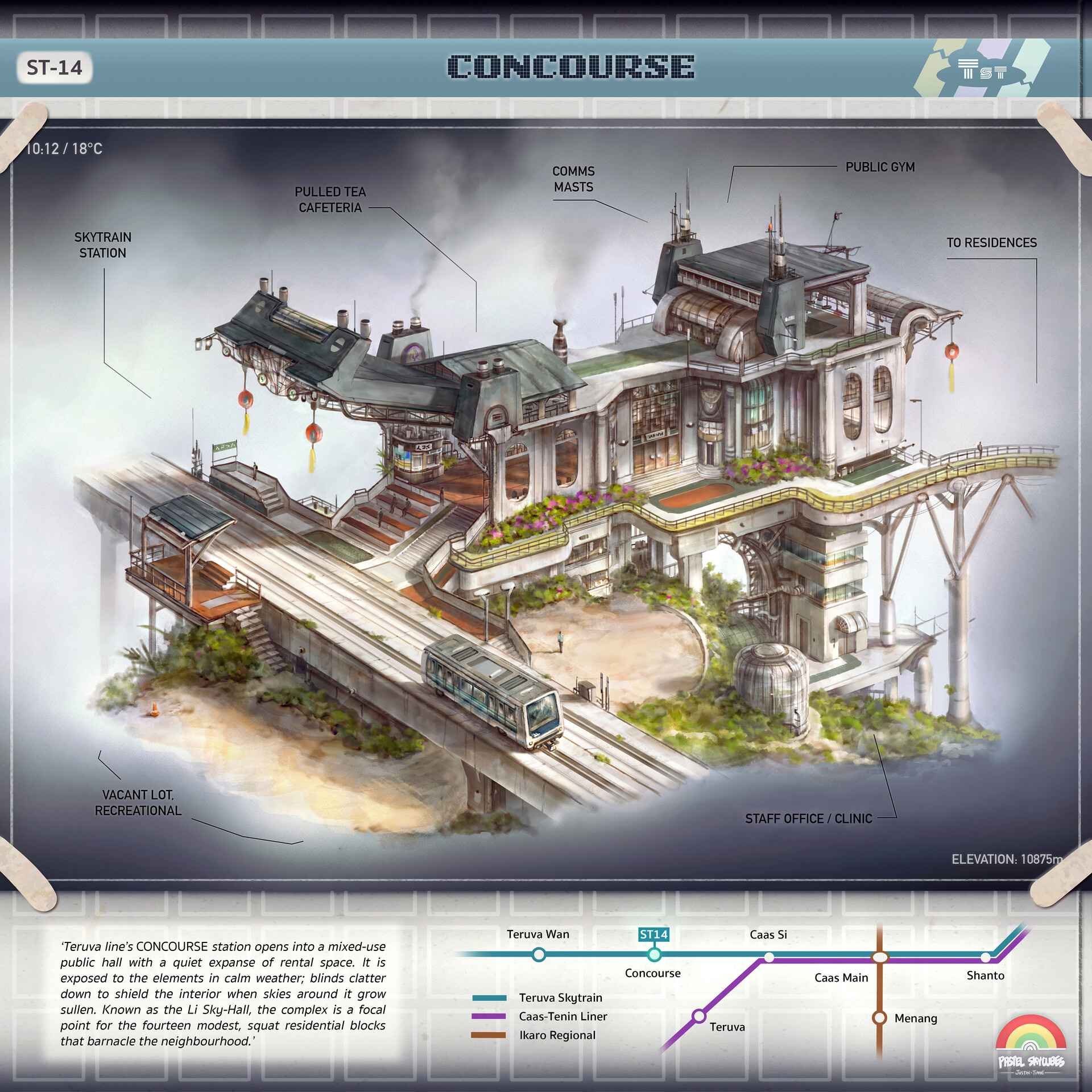 ArtStation - Concourse Station