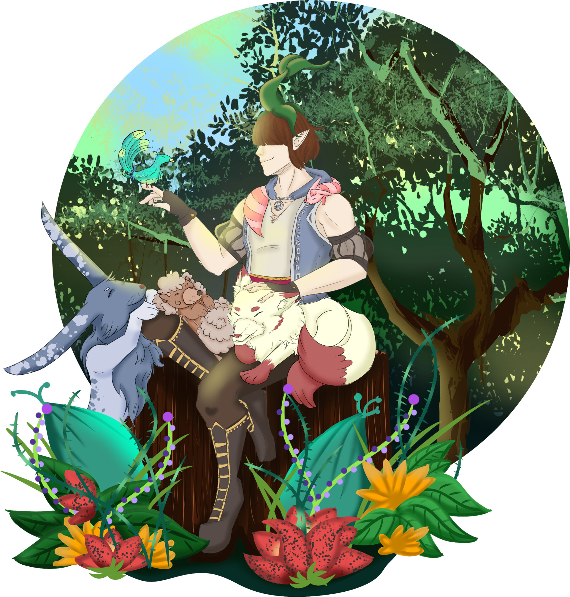 ArtStation - Druid Family