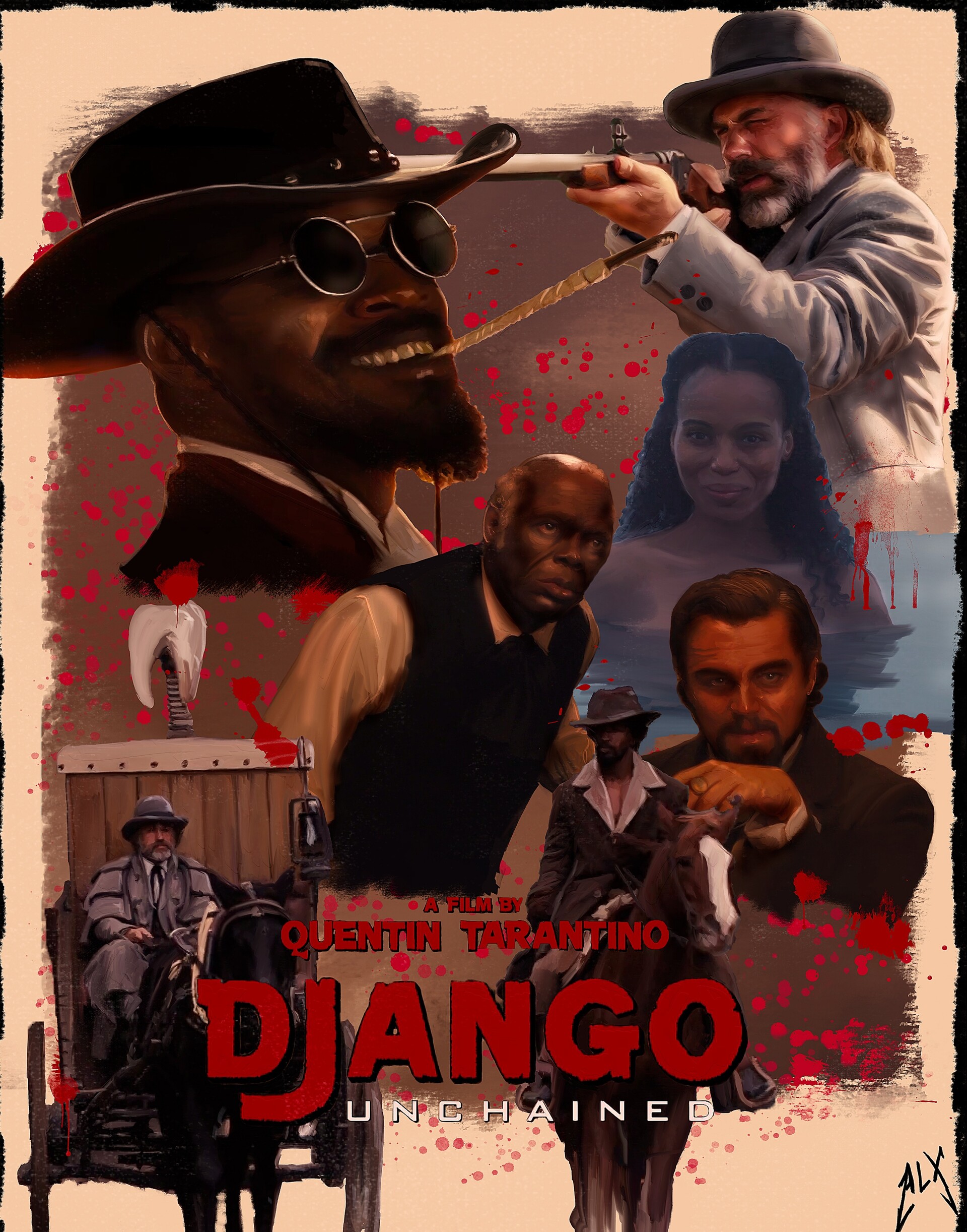 ArtStation - Django unchained Póster