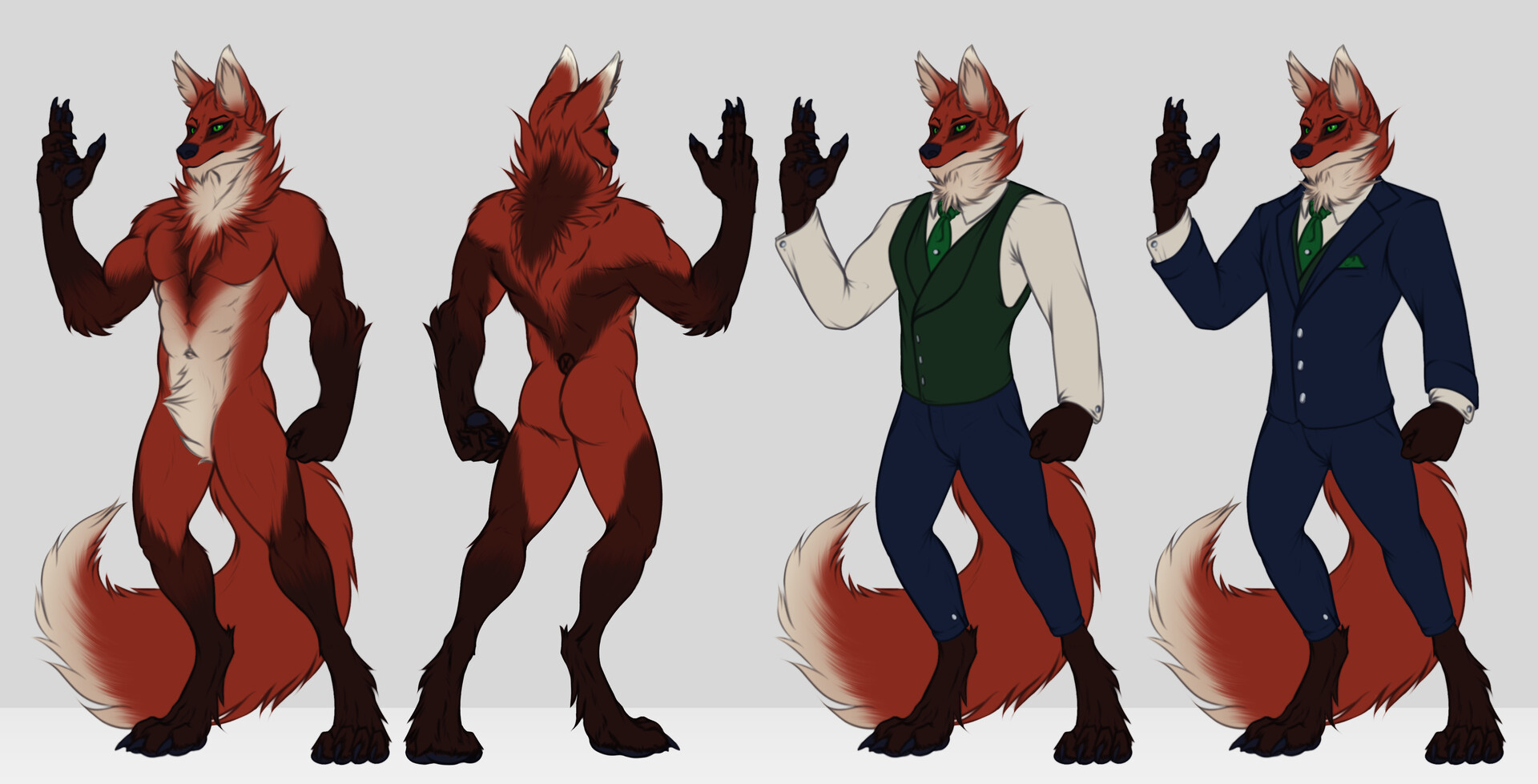 ArtStation - Maned Wolf Character Concept