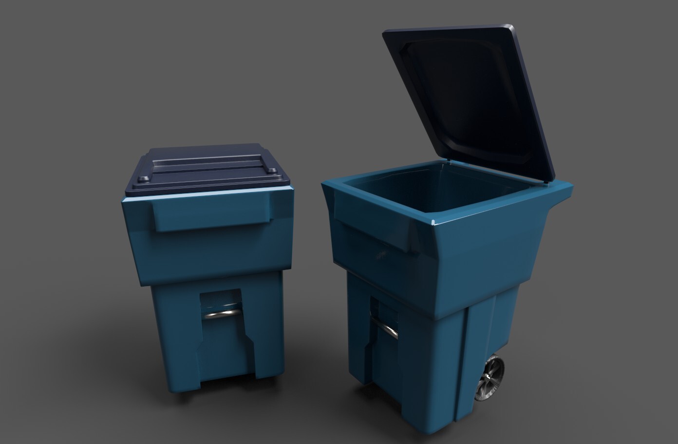 ArtStation - Trash Bin