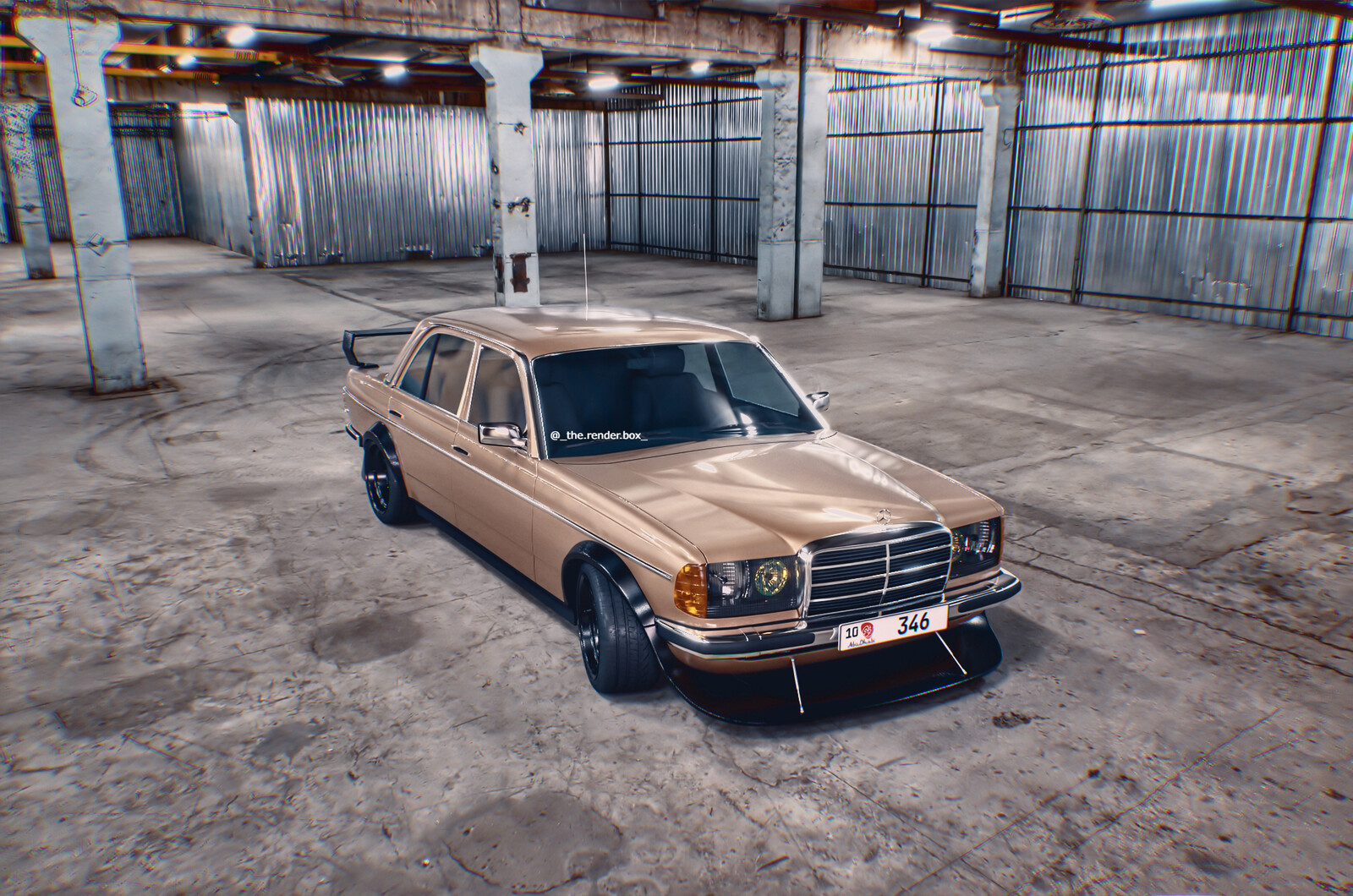 The Render Box - Mercedes-Benz W123