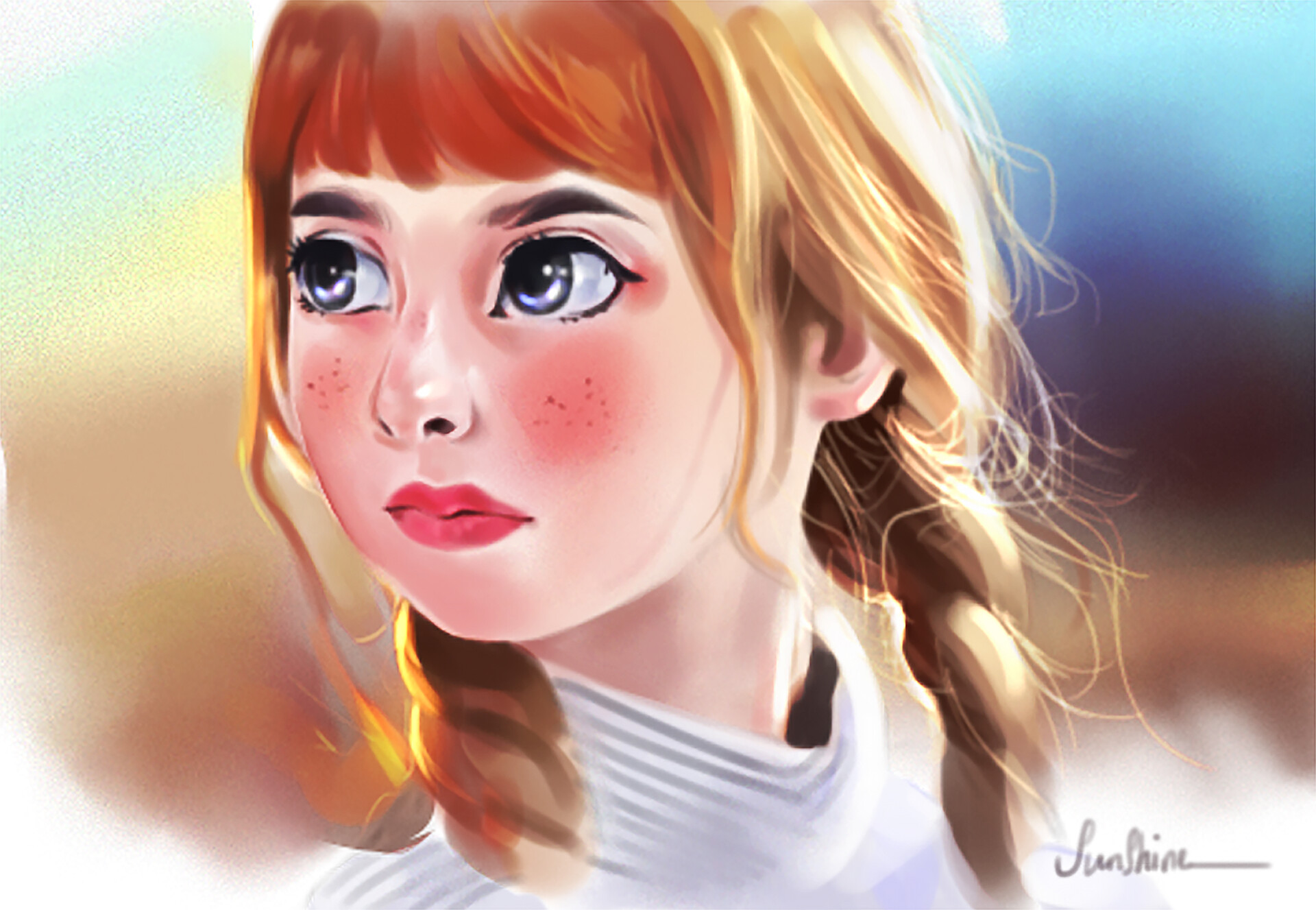 ArtStation - Random Portrait Studying