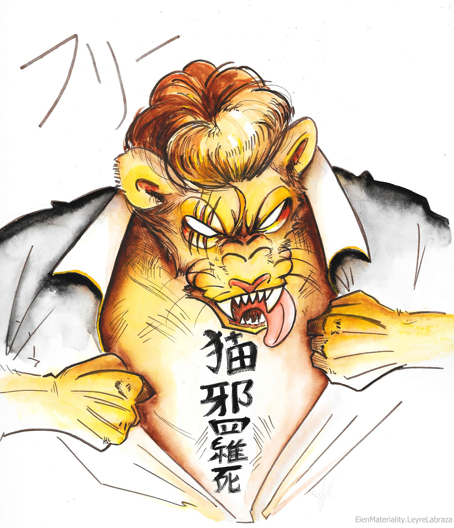 ArtStation - Free-beastars (gouache)