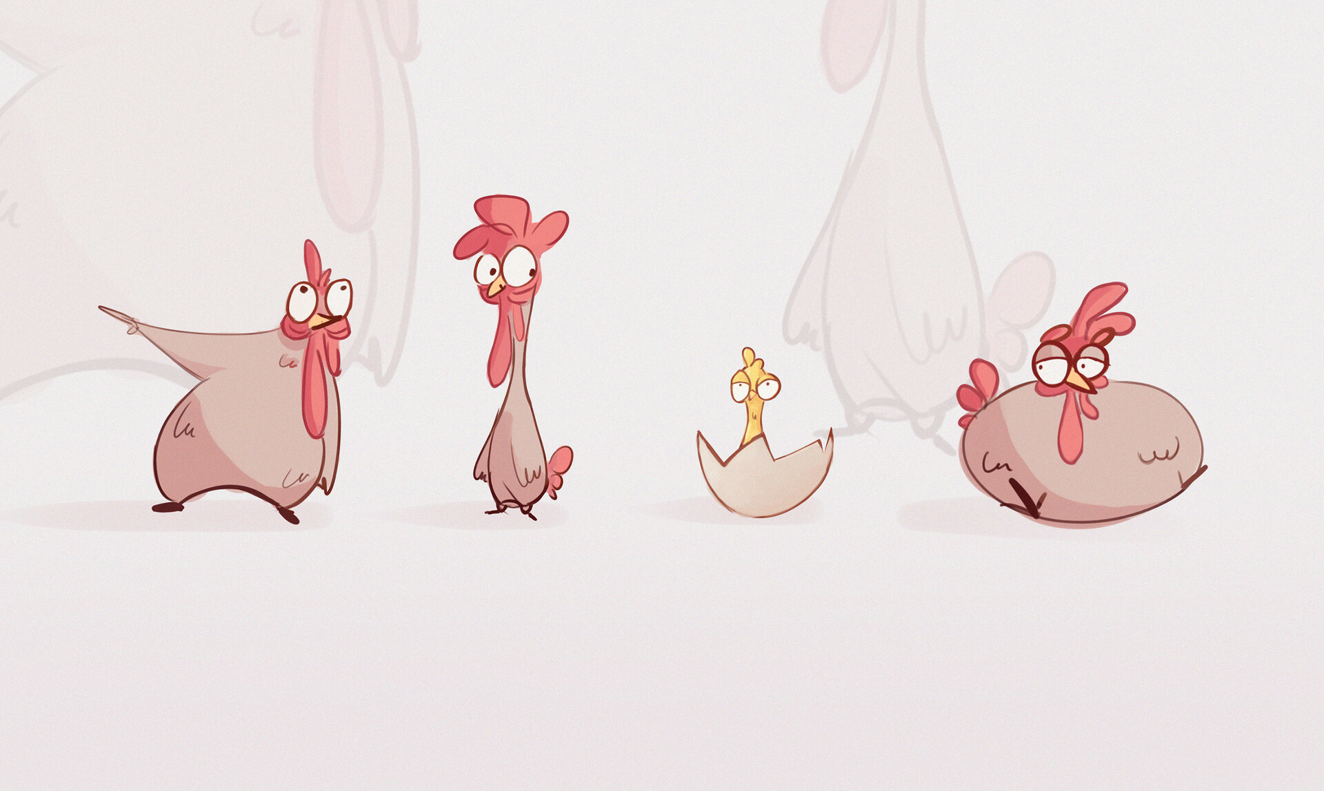 ArtStation - Chickens