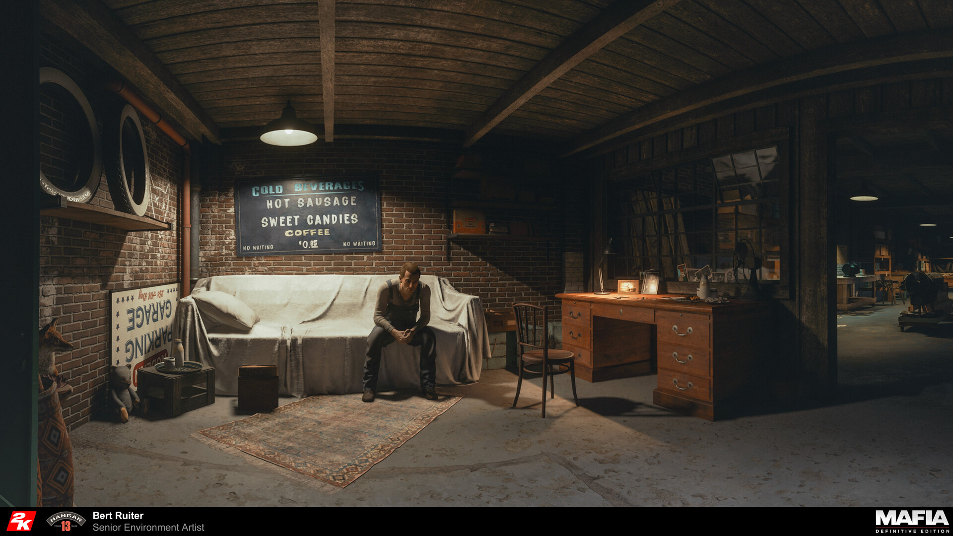 Bert Ruiter - Mafia: Definitive Edition - Salieri's Bar