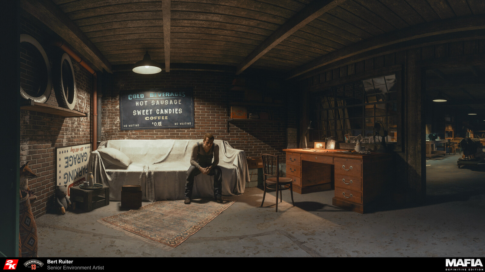 Bert Ruiter - Mafia: Definitive Edition - Salieri's Bar