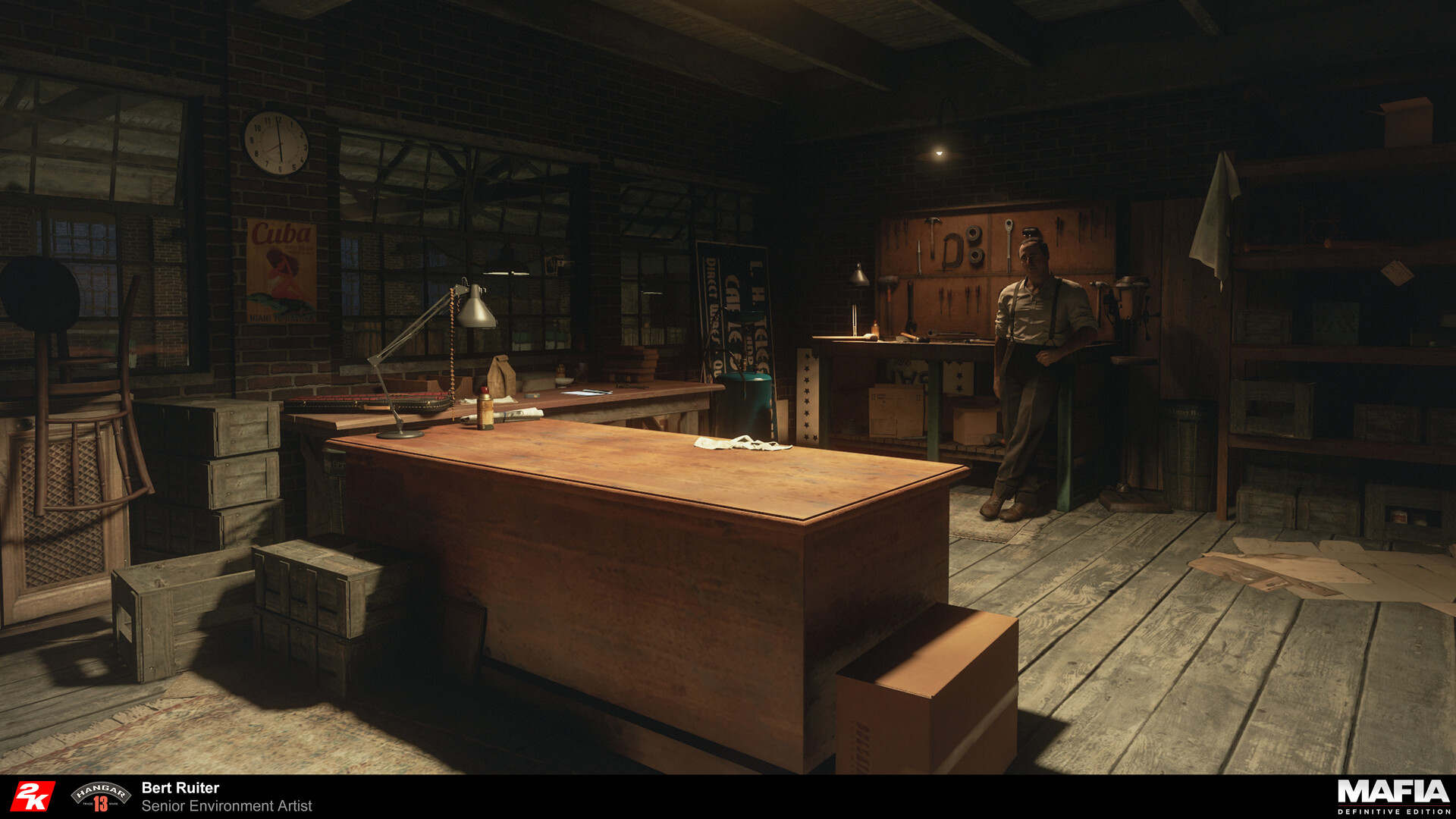Bert Ruiter - Mafia: Definitive Edition - Salieri's Bar