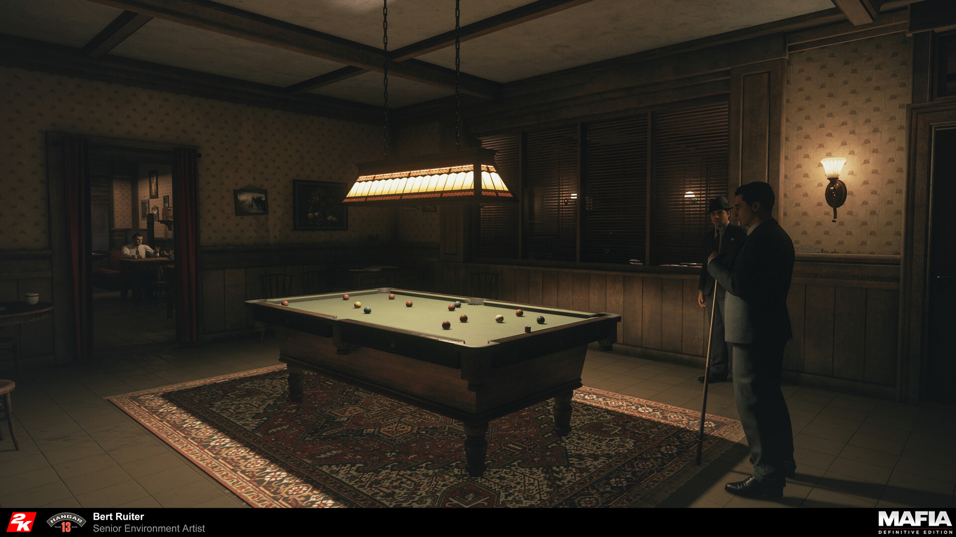 Bert Ruiter - Mafia: Definitive Edition - Salieri's Bar