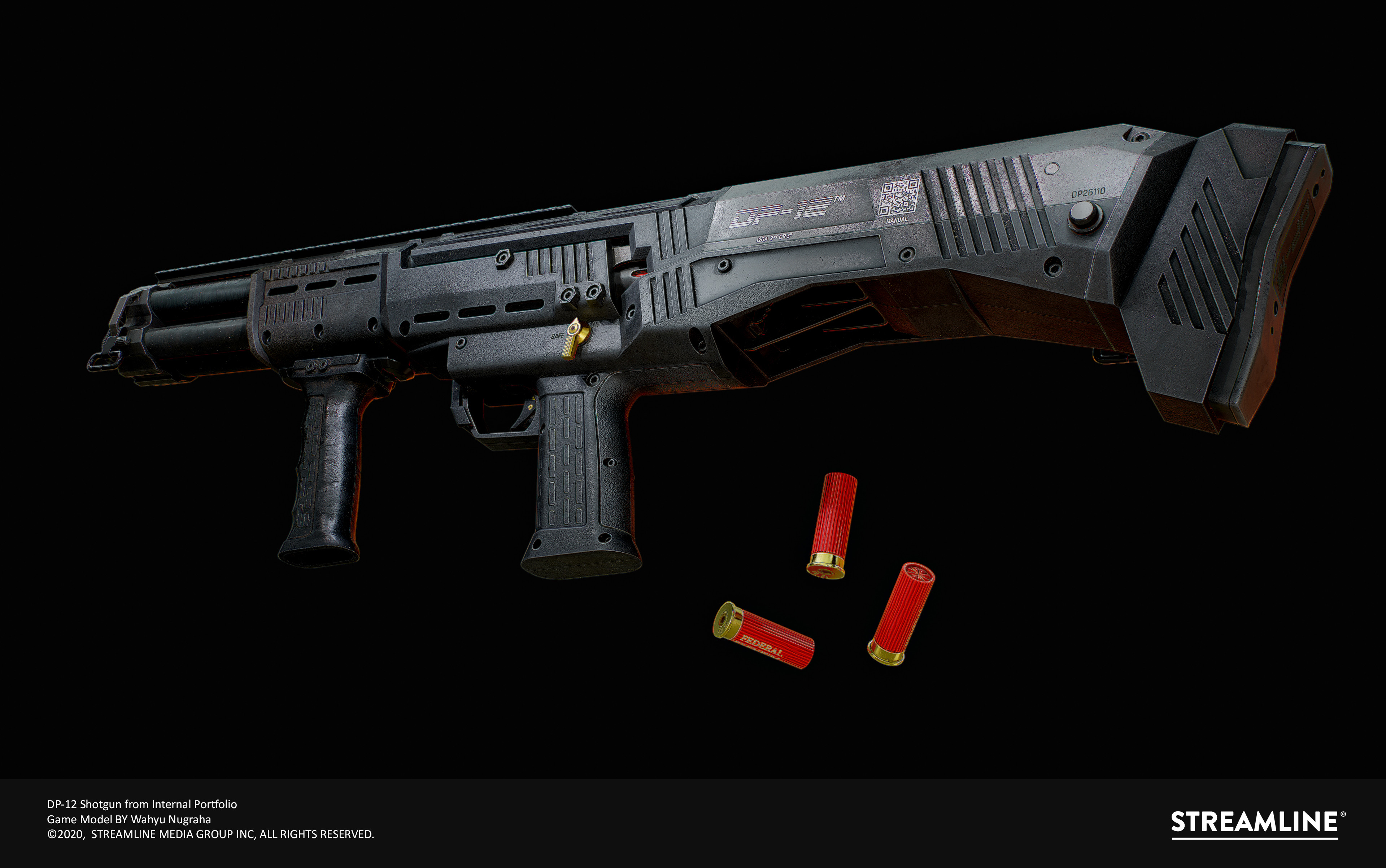 REVEL'S PLAYGROUND - DP-12 Shotgun