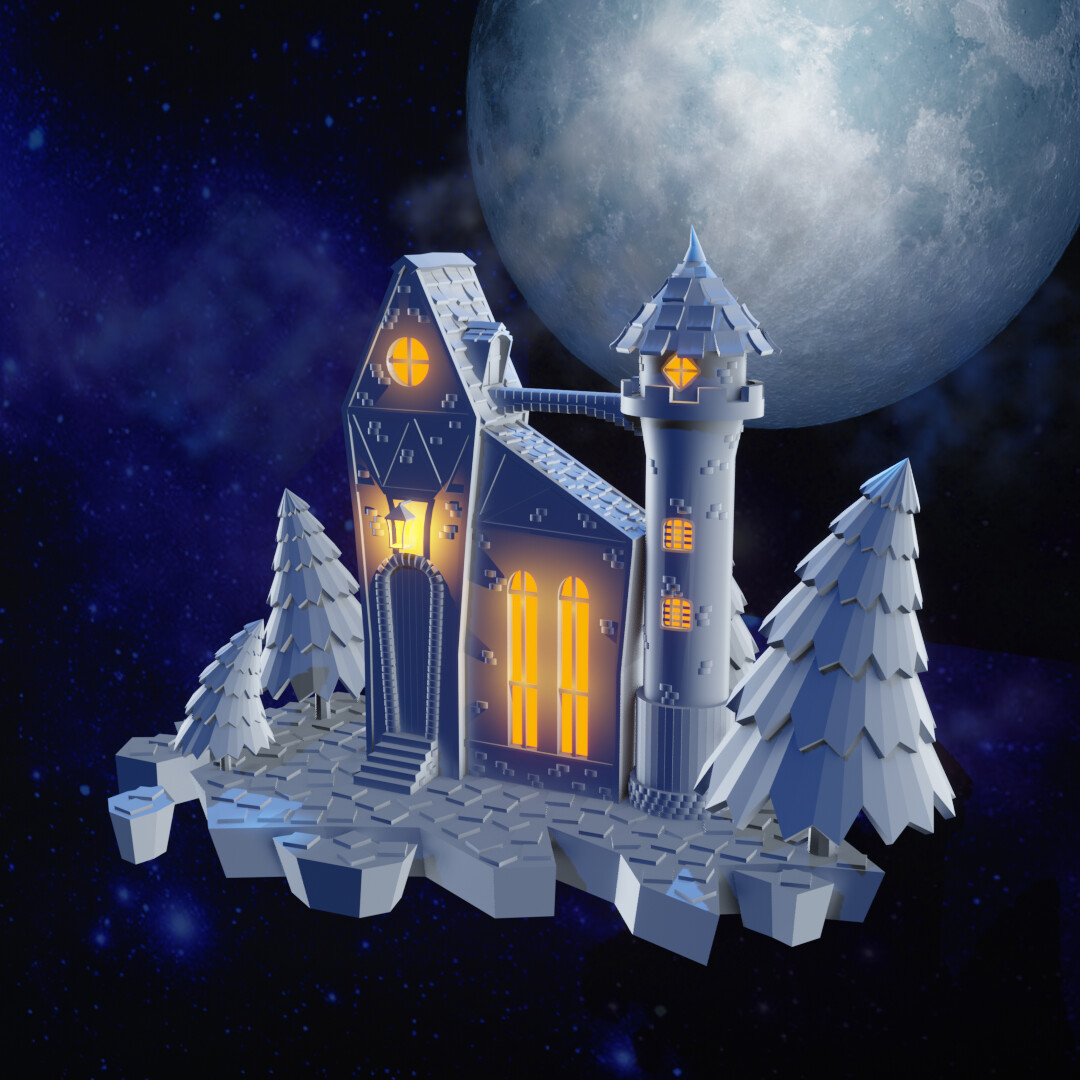 ArtStation - Fantasy Castle